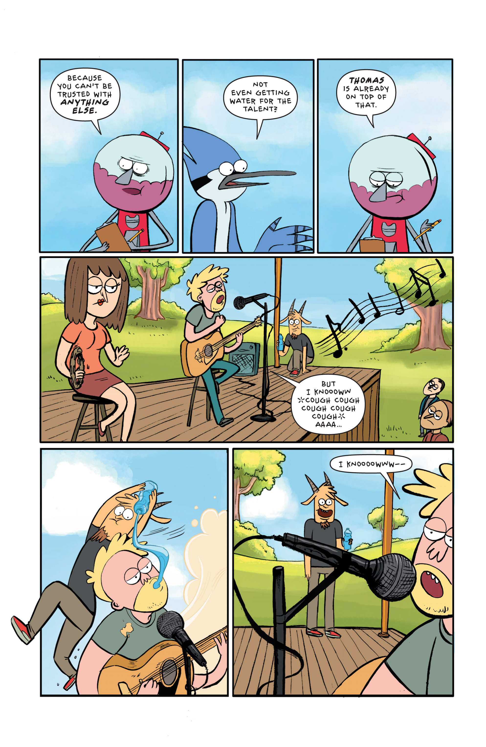 Read online Regular Show comic - Issue #1