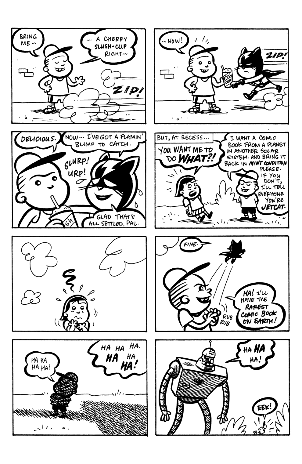 Read online Jetcat Clubhouse comic - Issue #1