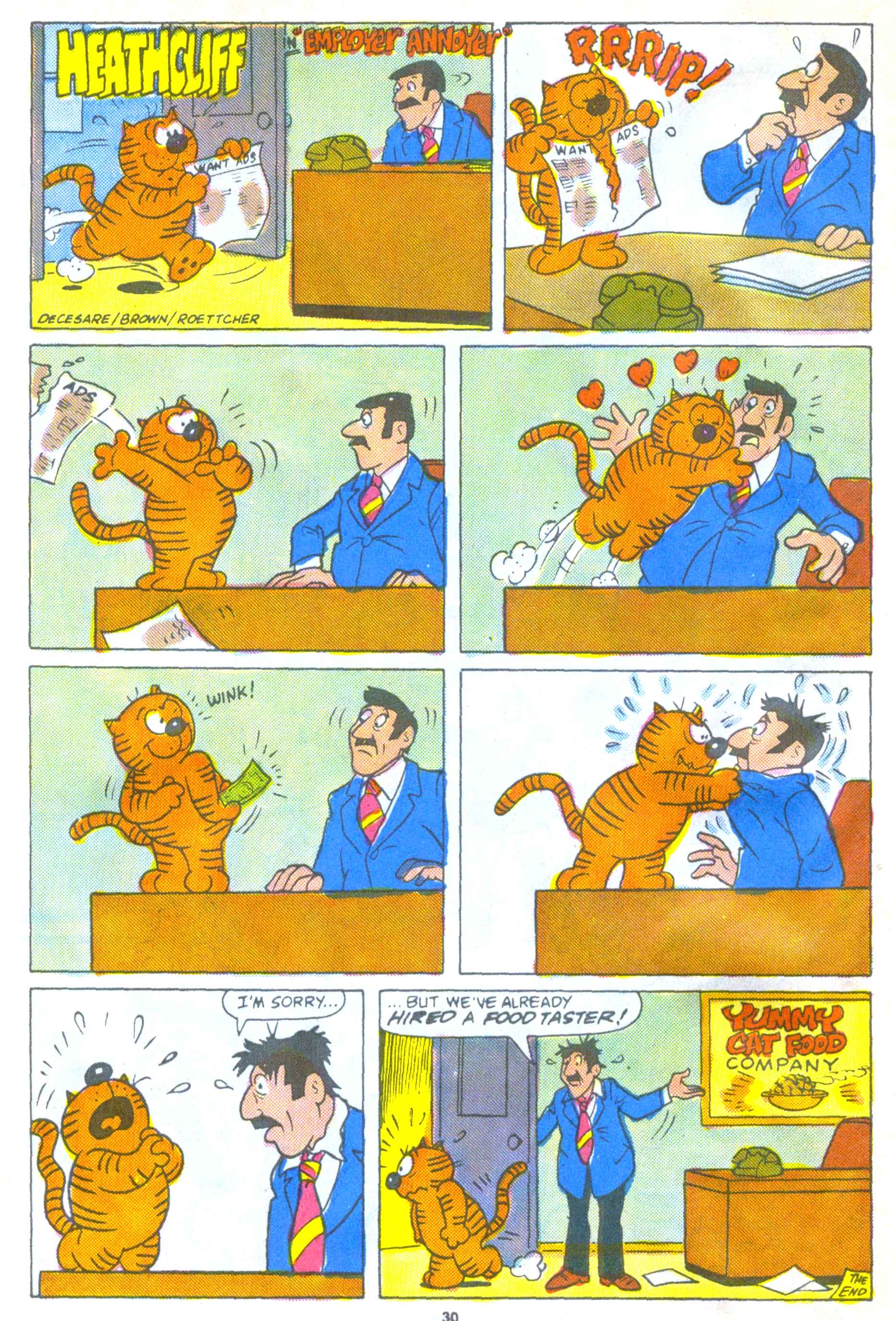 Read online Heathcliff comic - Issue #25