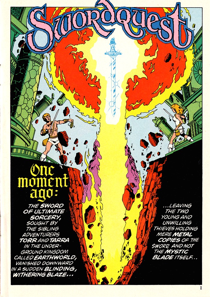 Read online Swordquest (1982) comic - Issue #2