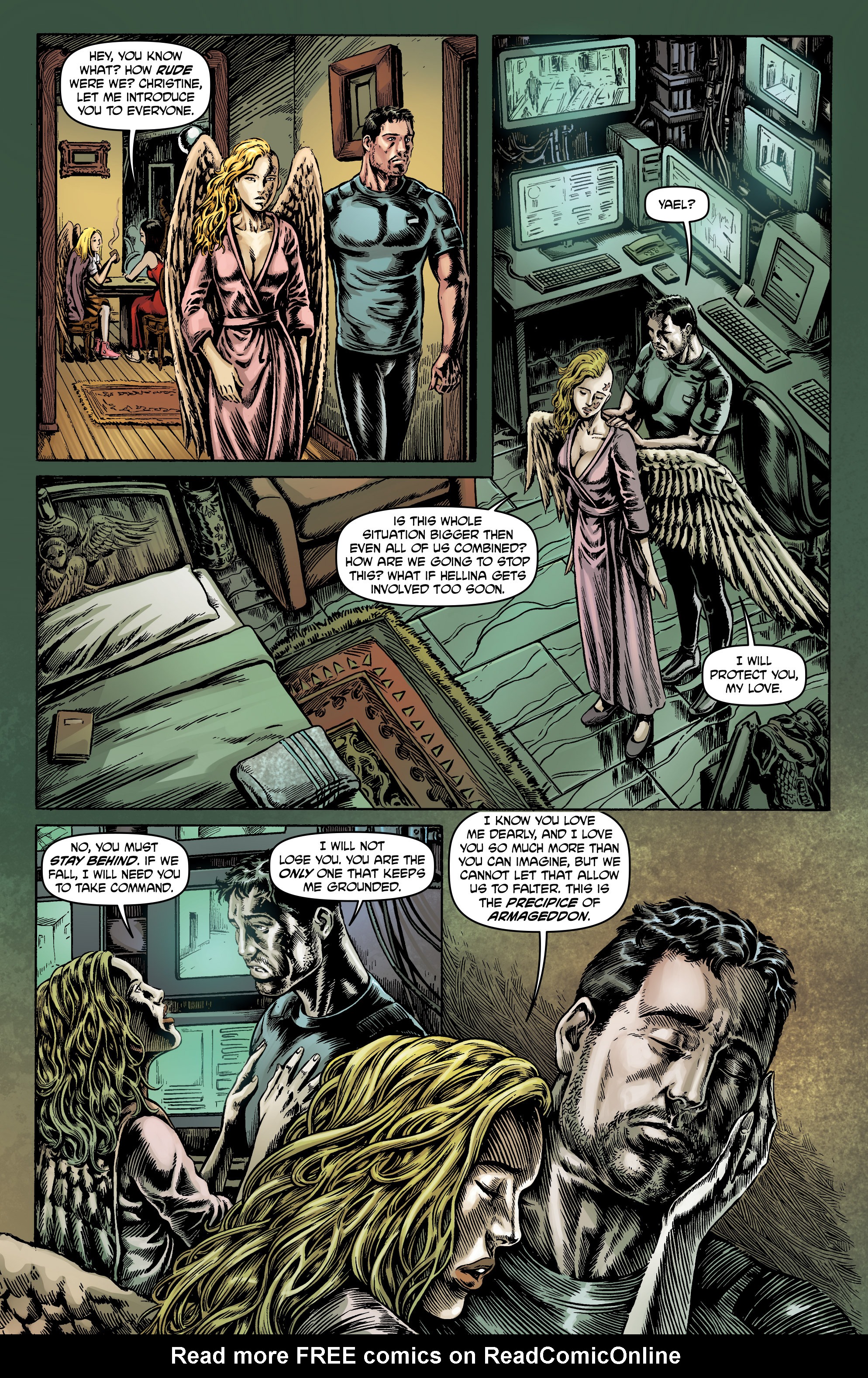 Read online UnHoly comic - Issue #3