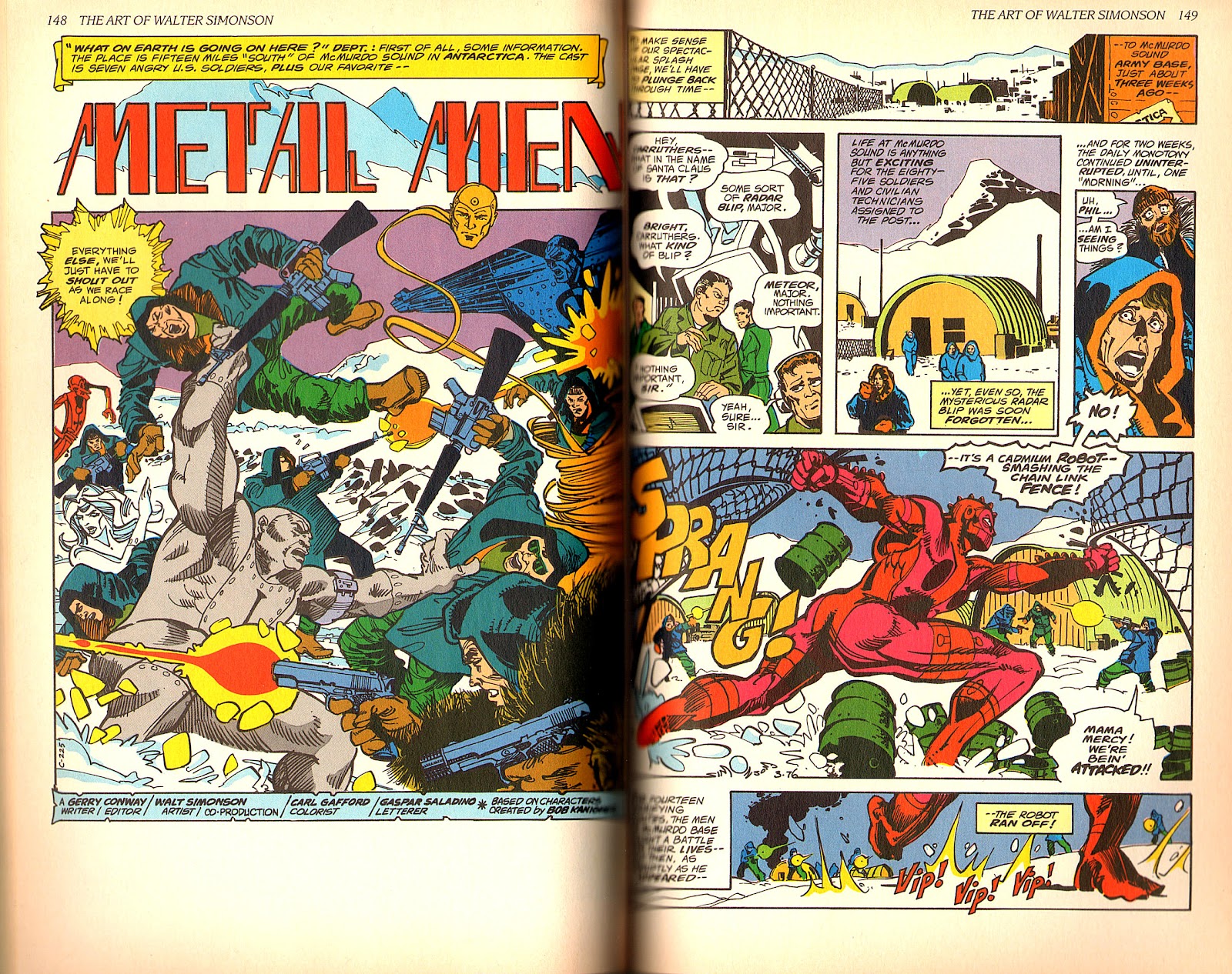 Read online The Art of Walter Simonson comic - Issue # TPB