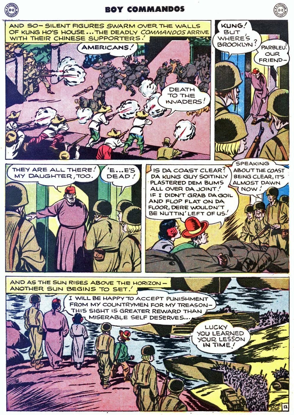 Read online Boy Commandos comic - Issue #12