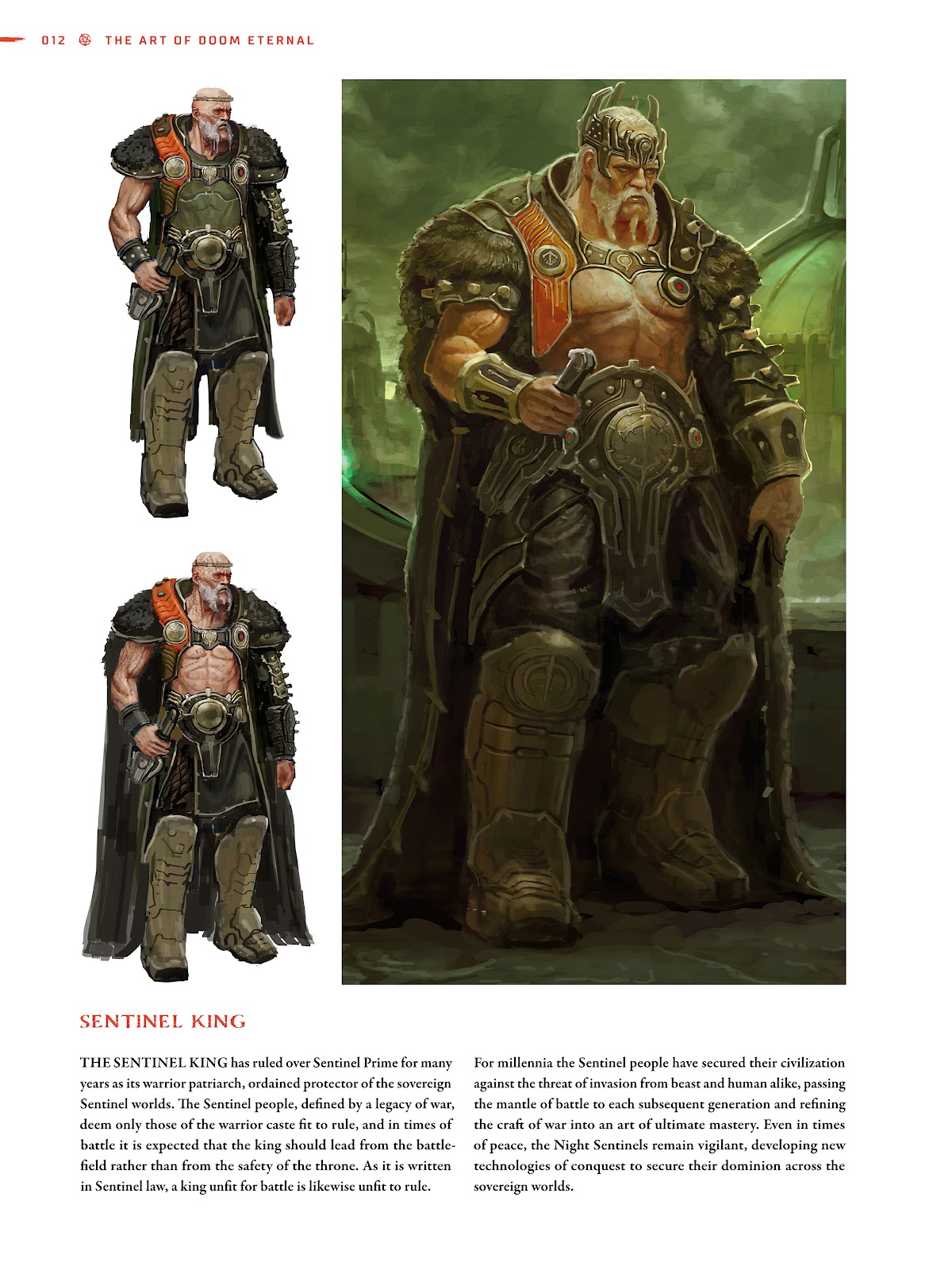 Read online The Art of DOOM Eternal comic - Issue # TPB (Part 1)