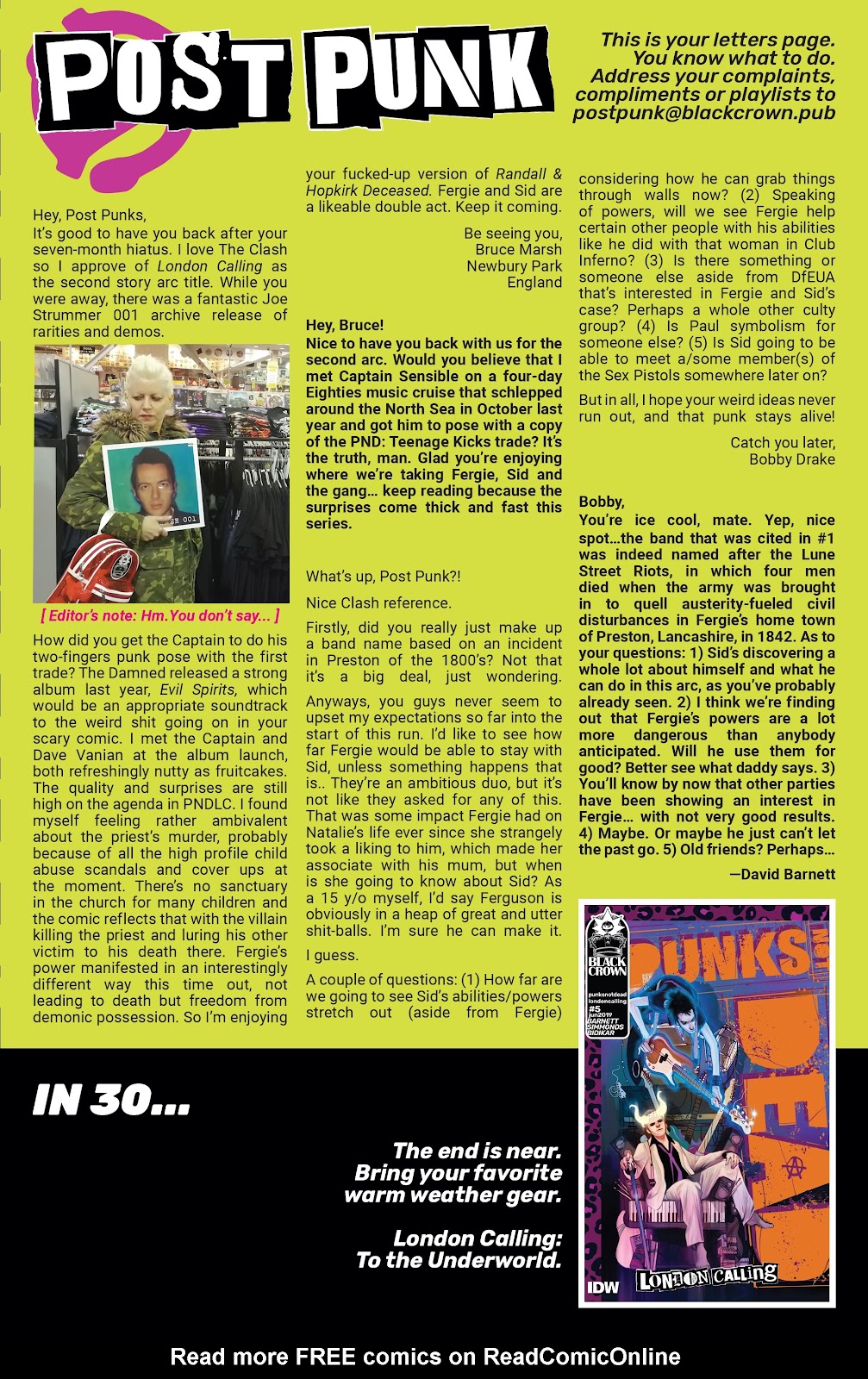Read online Punks Not Dead: London Calling comic - Issue #4