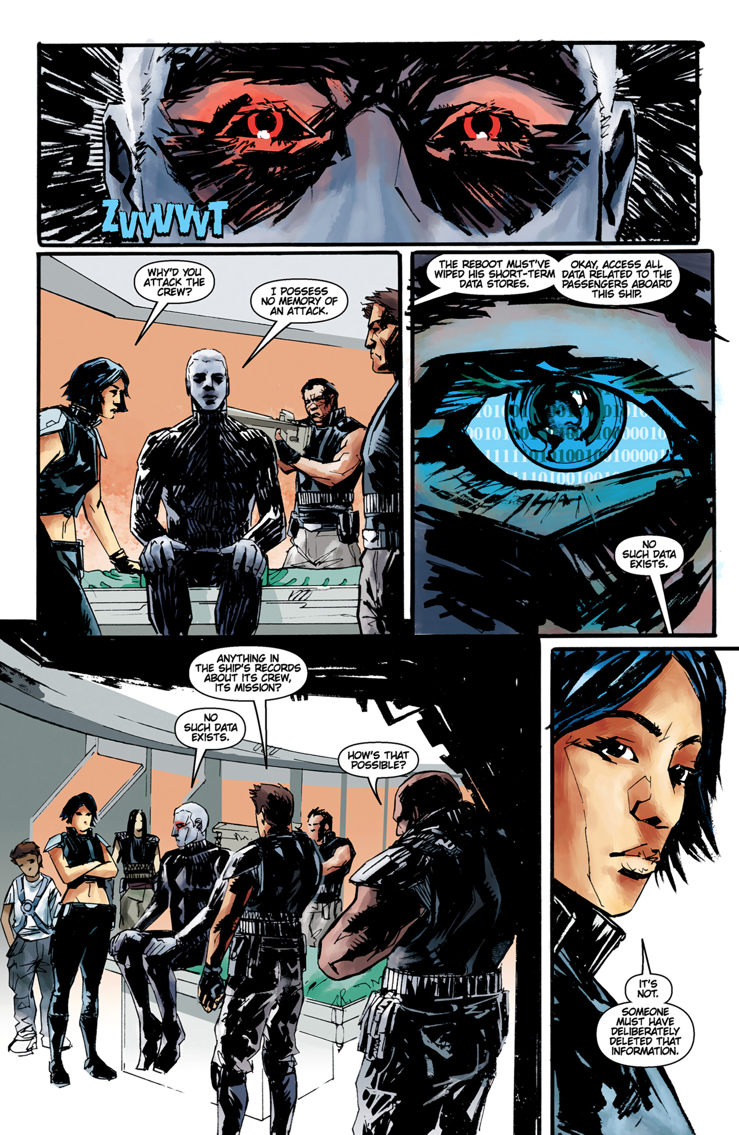 Read online Dark Matter comic - Issue #1