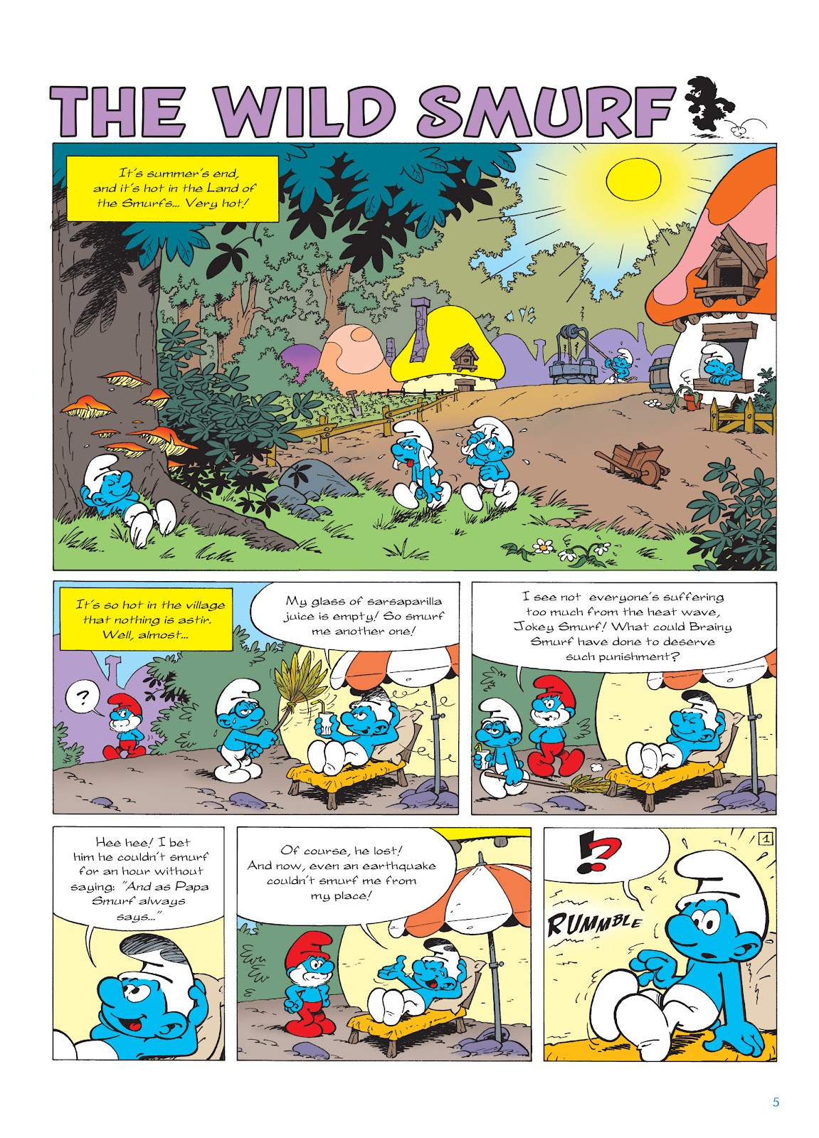 Read online The Smurfs comic - Issue #21