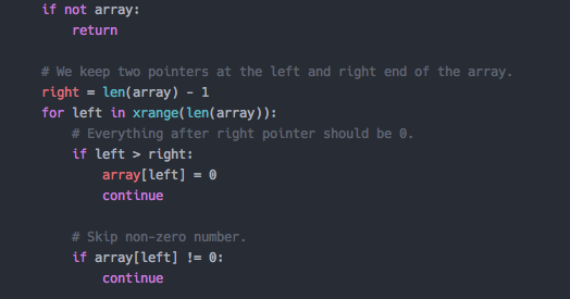 Massive Algorithms: LeetCode 283 - Move Zeroes Massive Algorithms: LeetCode 283 - Move Zeroes