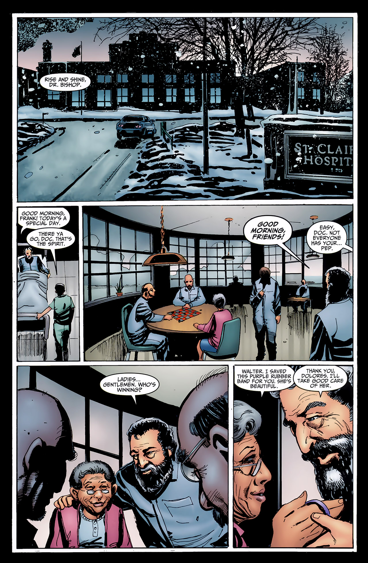 Read online Fringe comic - Issue #6