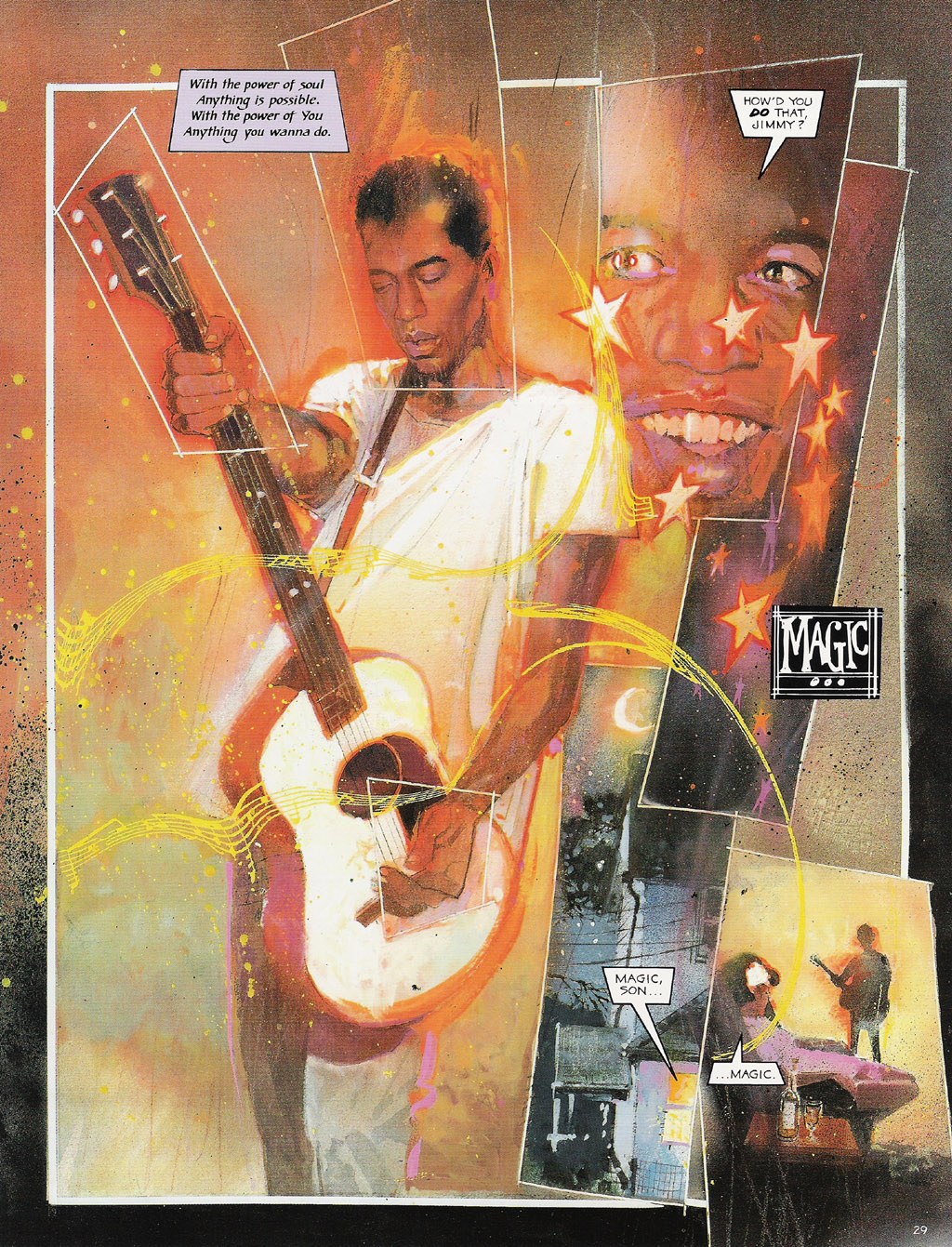 Read online Voodoo Child - The Illustrated Legend of Jimi Hendrix comic - Issue # TPB