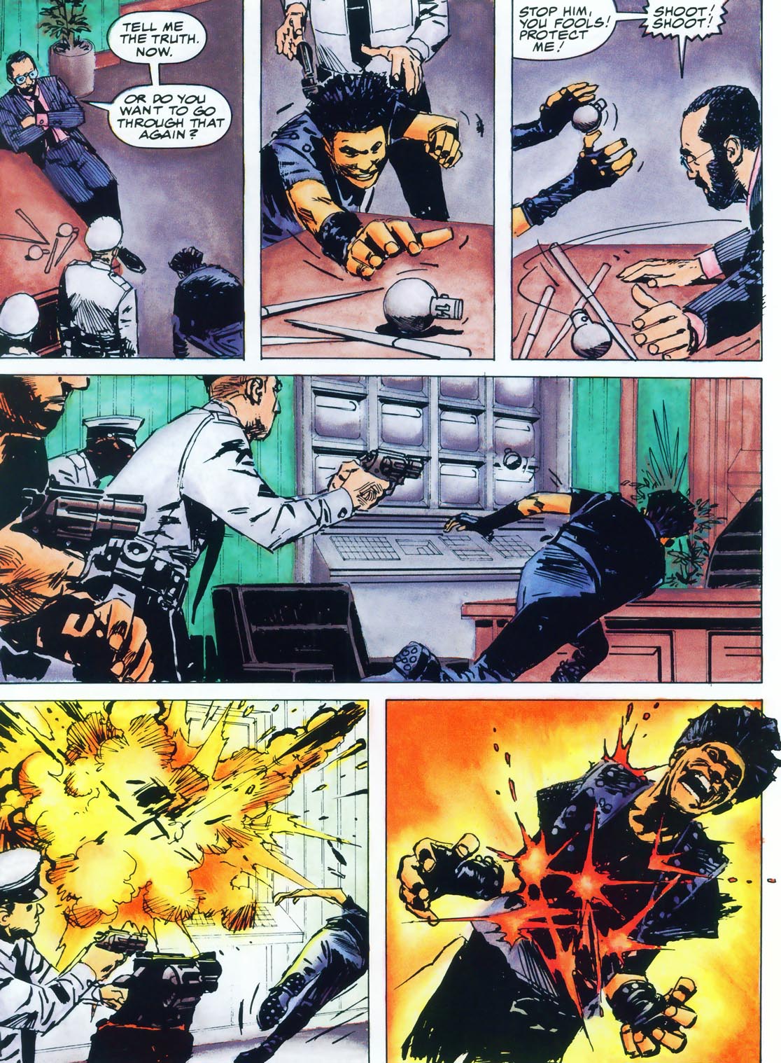 Read online Marvel Graphic Novel comic - Issue #40 - The Punisher ...