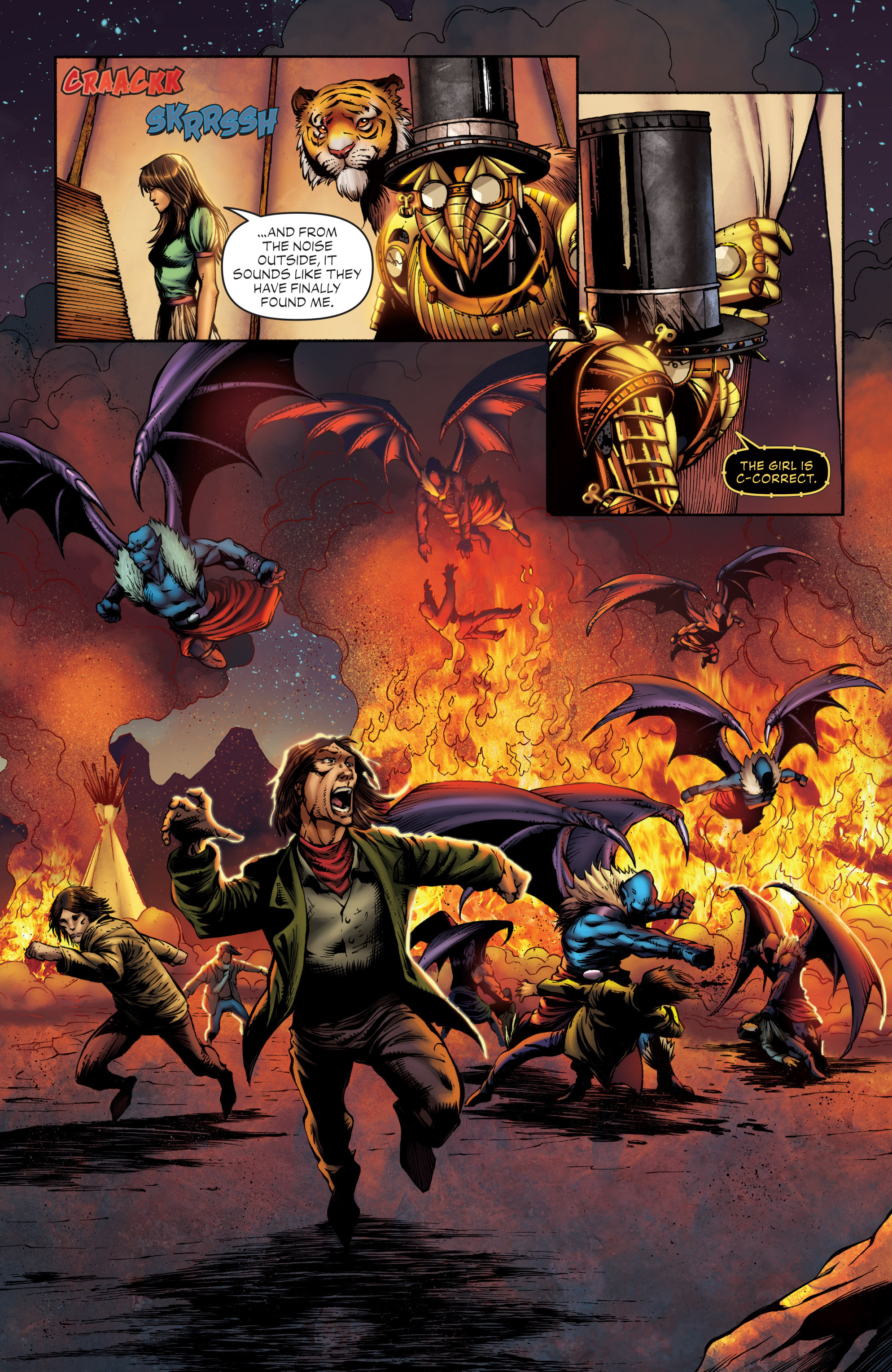 Read online Legends of Oz: Tik-Tok and the Kalidah comic - Issue #1