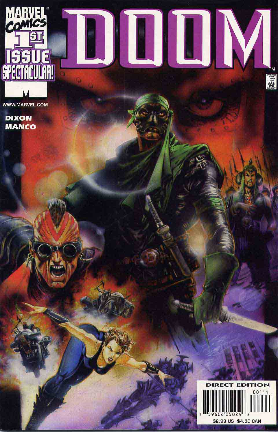 Read online Doom (2000) comic - Issue #1