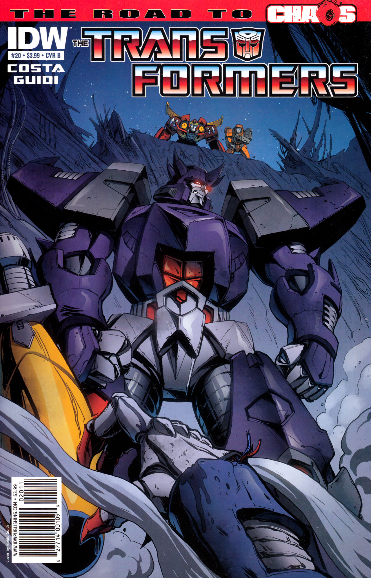 Read online The Transformers (2009) comic - Issue #20