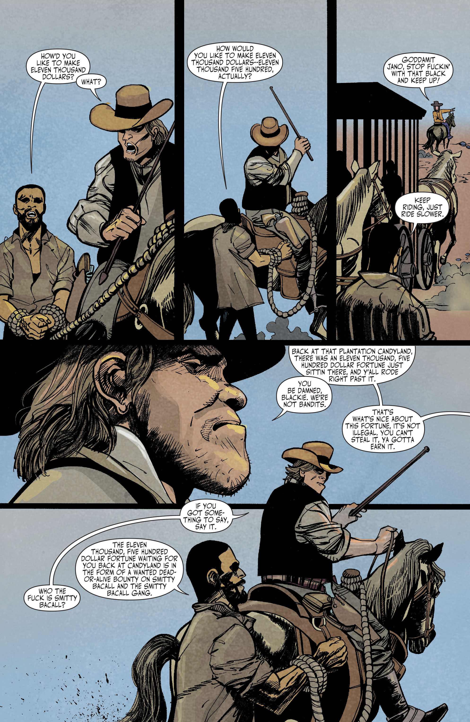 Read online Django Unchained comic - Issue #6