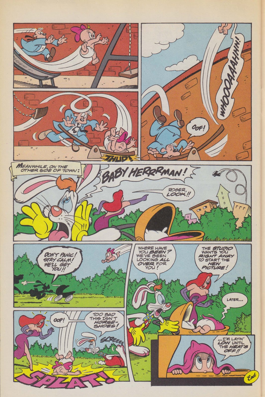 Read online Roger Rabbit's Toontown comic - Issue #4