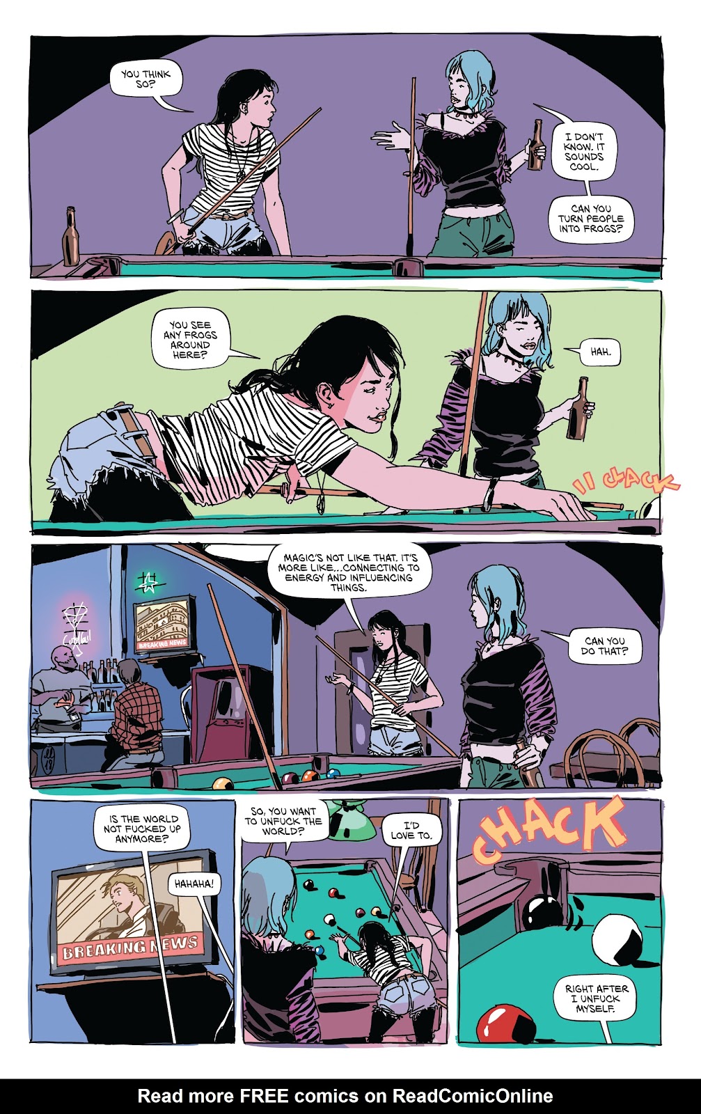 Read online Faithless comic - Issue #1