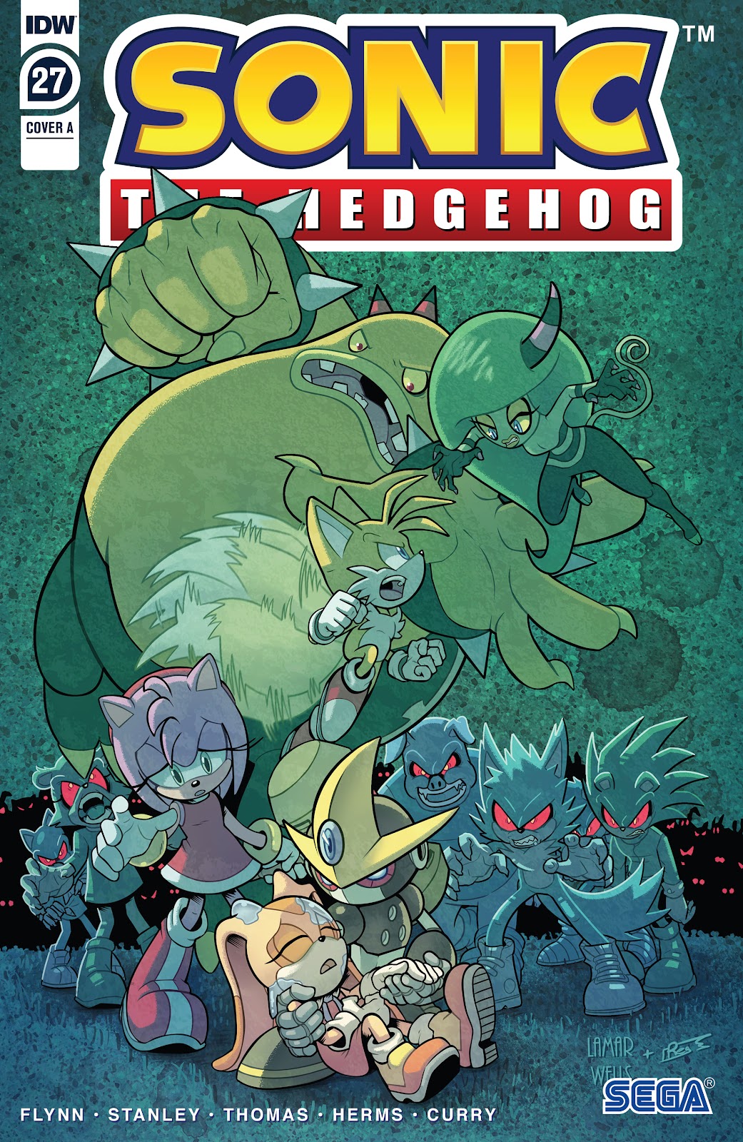 Read online Sonic the Hedgehog (2018) comic - Issue #27