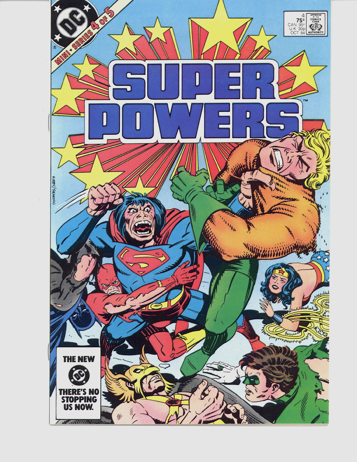 Read online Super Powers (1984) comic - Issue #4