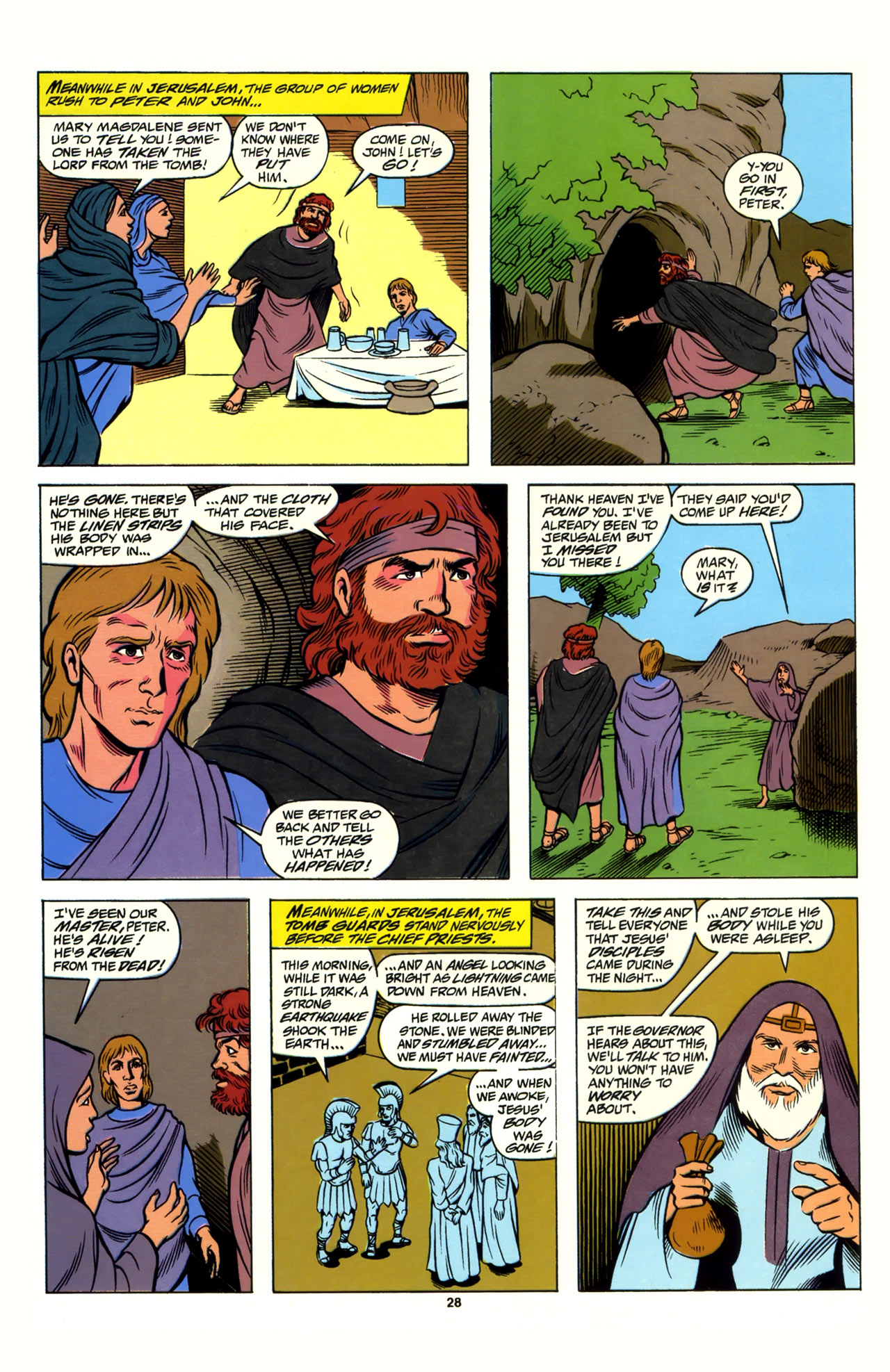 Read online The Life of Christ: The Easter Story comic - Issue # Full