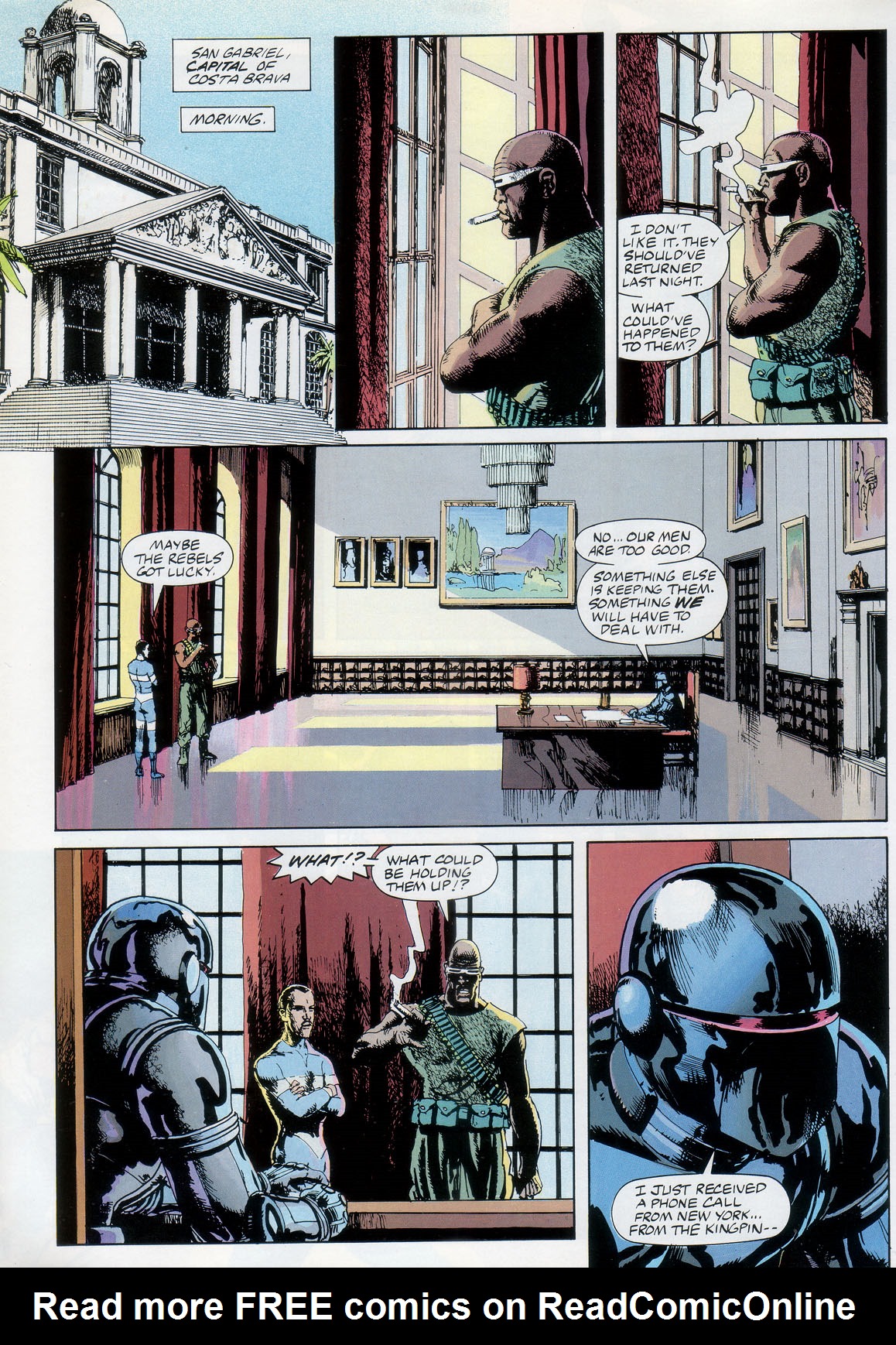 Read online Marvel Graphic Novel: Rick Mason, The Agent comic - Issue # TPB