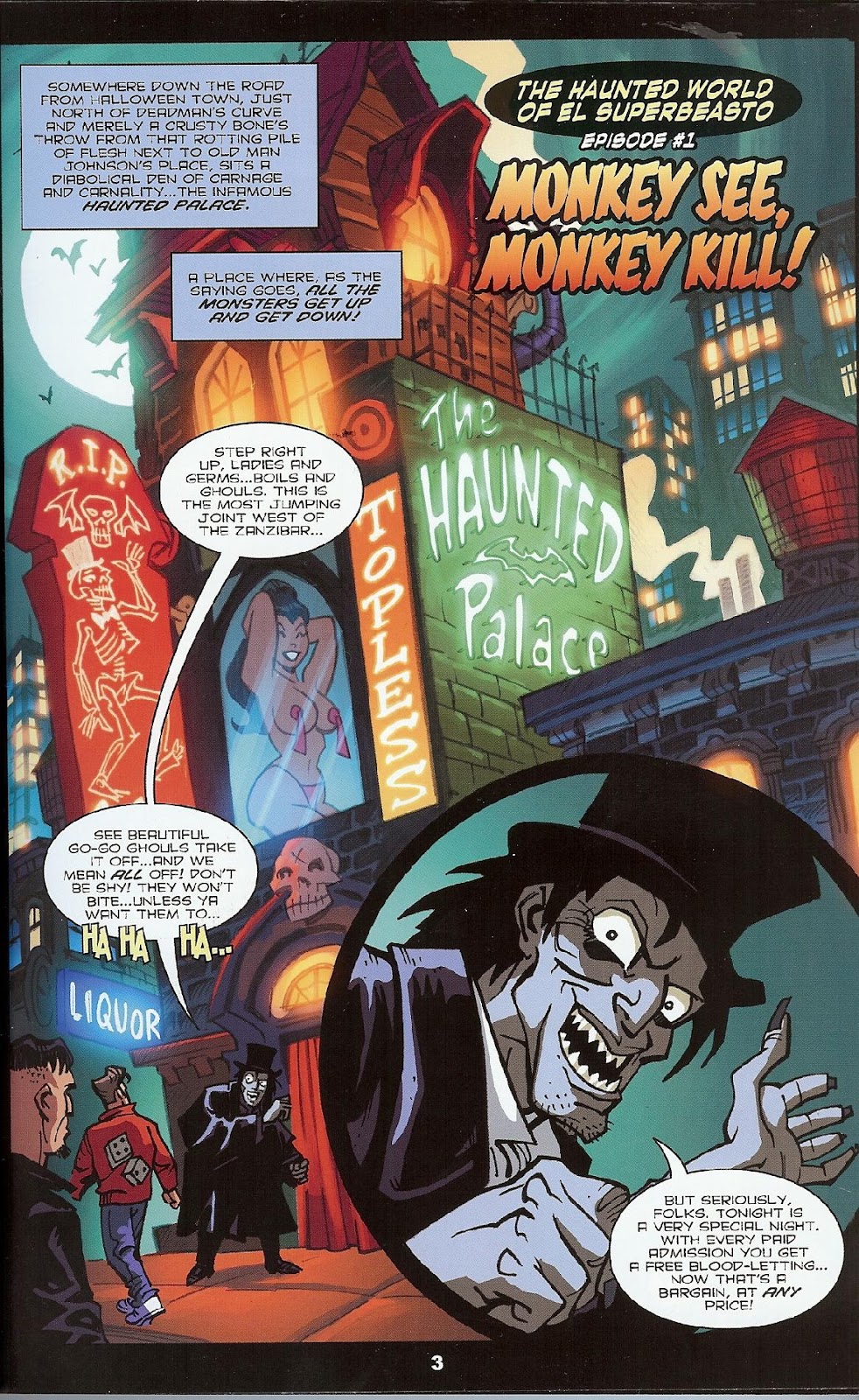 Read online Rob Zombie presents The Haunted World Of El Superbeasto ...