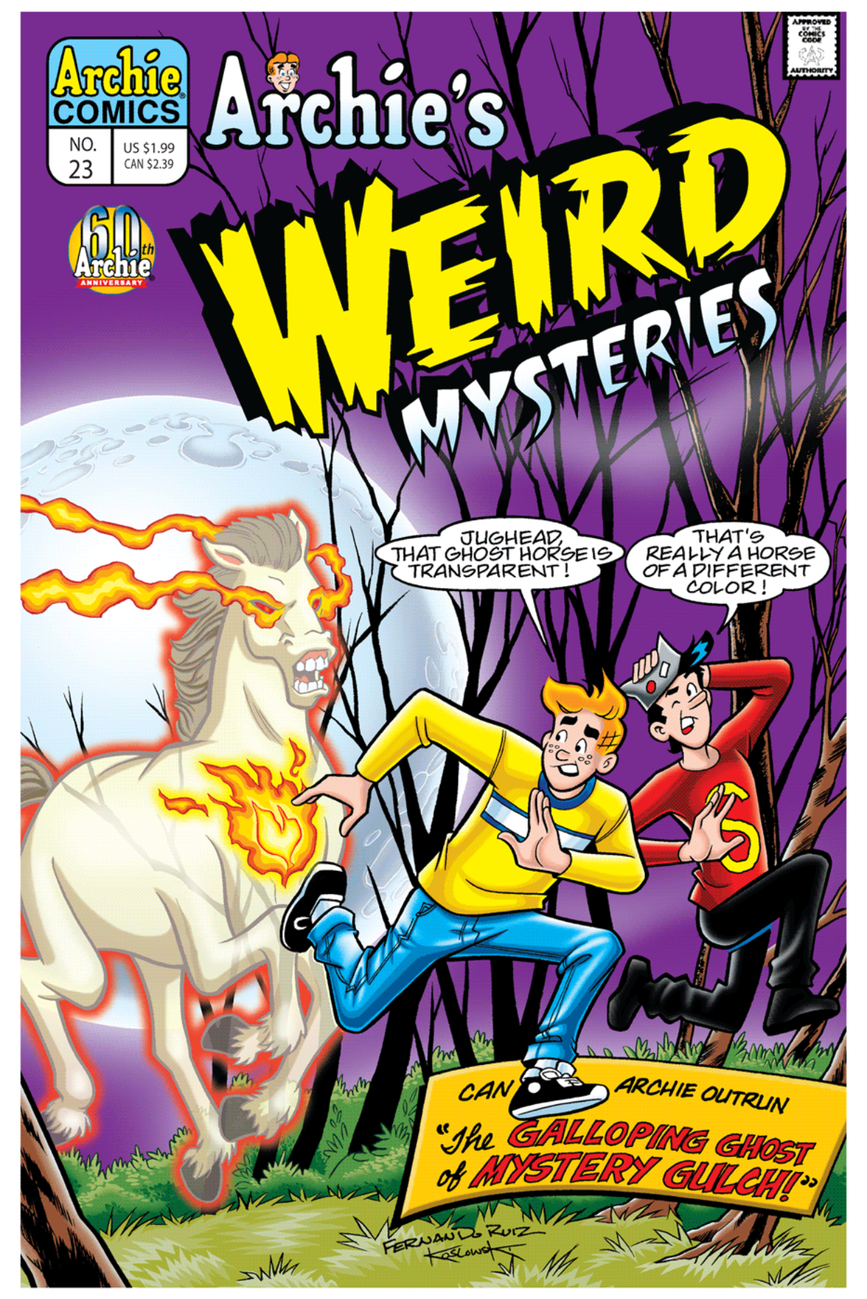 Read online Archie's Weird Mysteries comic - Issue #23