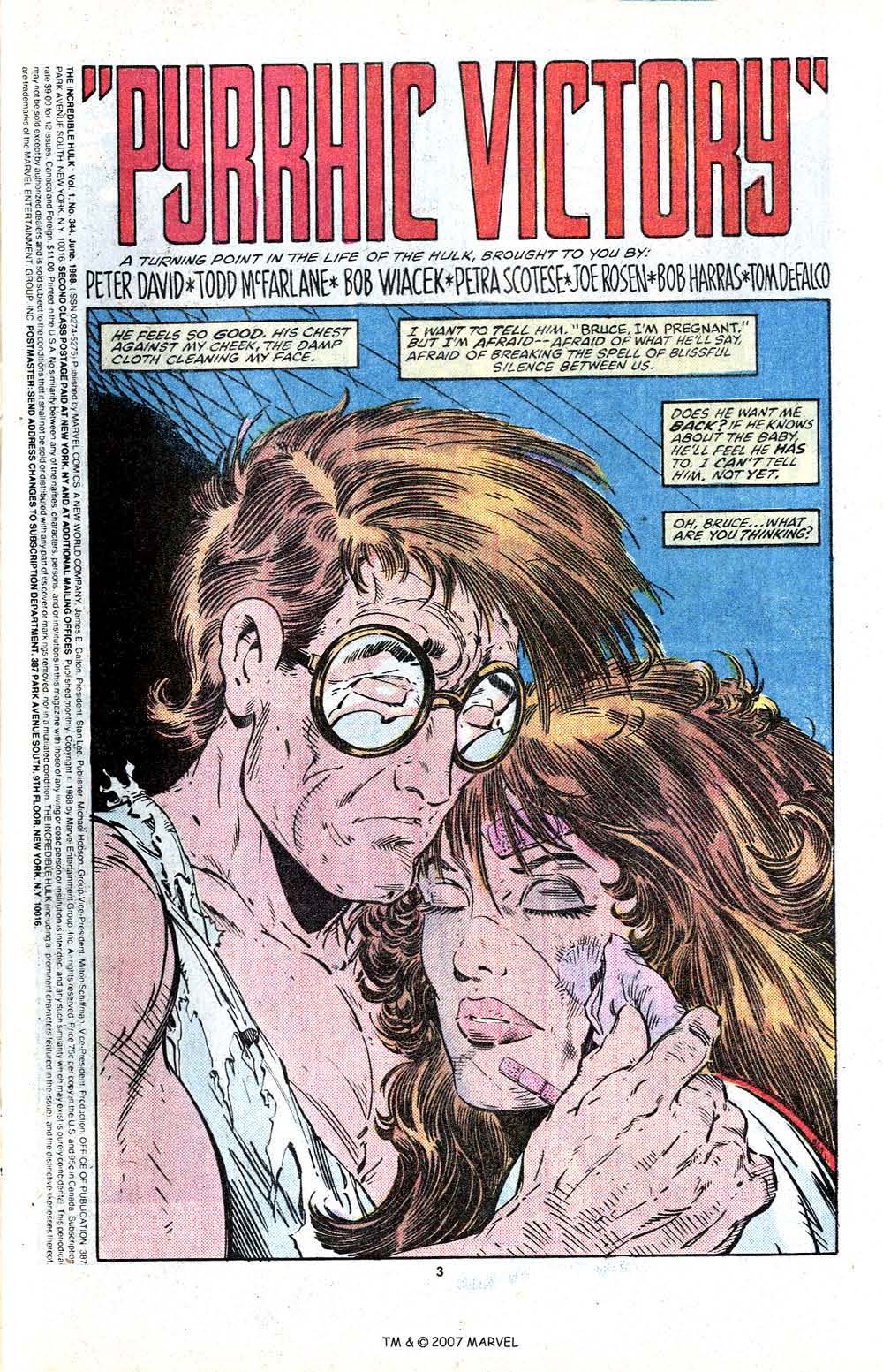 Read online The Incredible Hulk (1968) comic - Issue #344