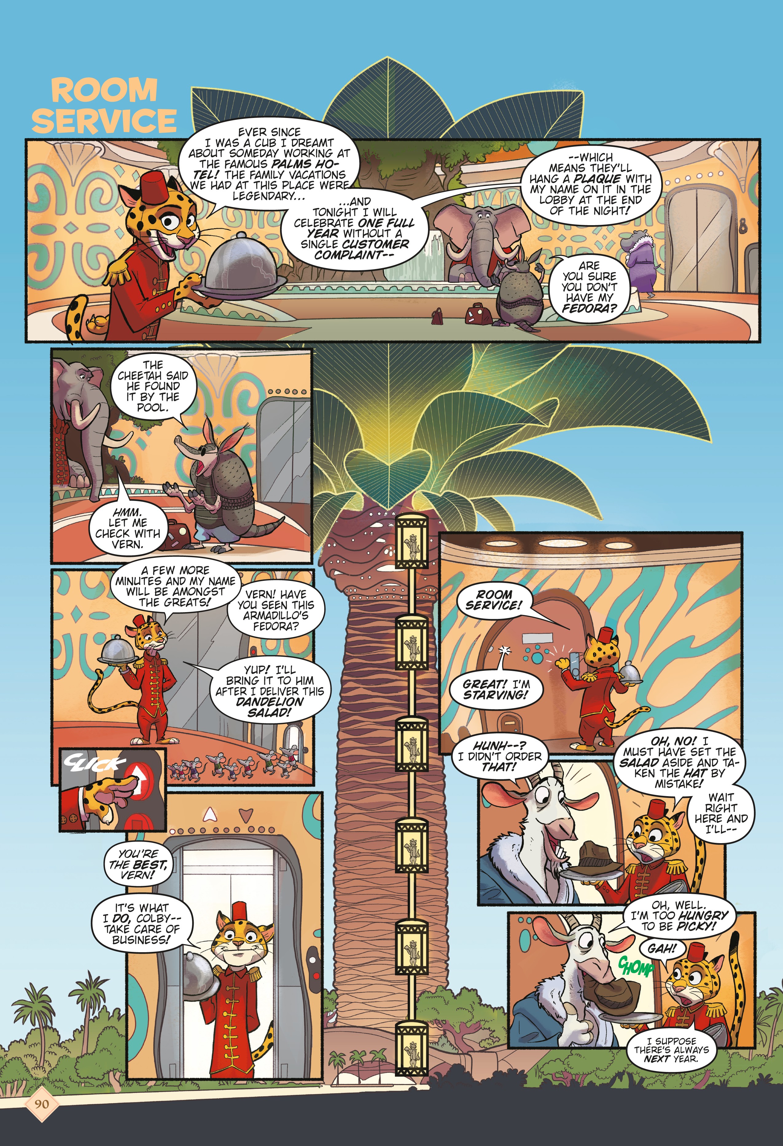 Read online Disney Storied Places comic - Issue # TPB