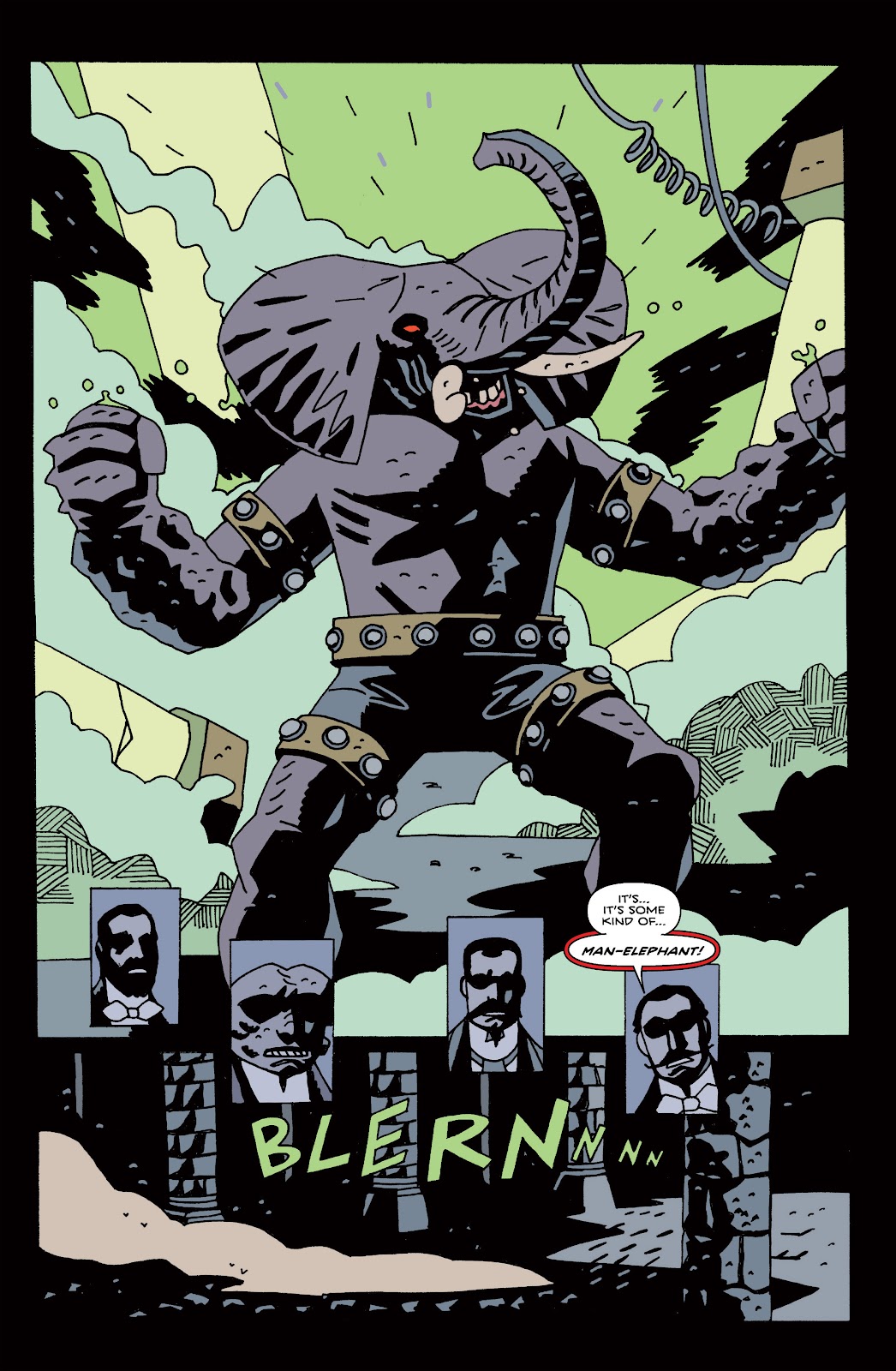 Read online Merrick: The Sensational Elephantman comic - Issue #8