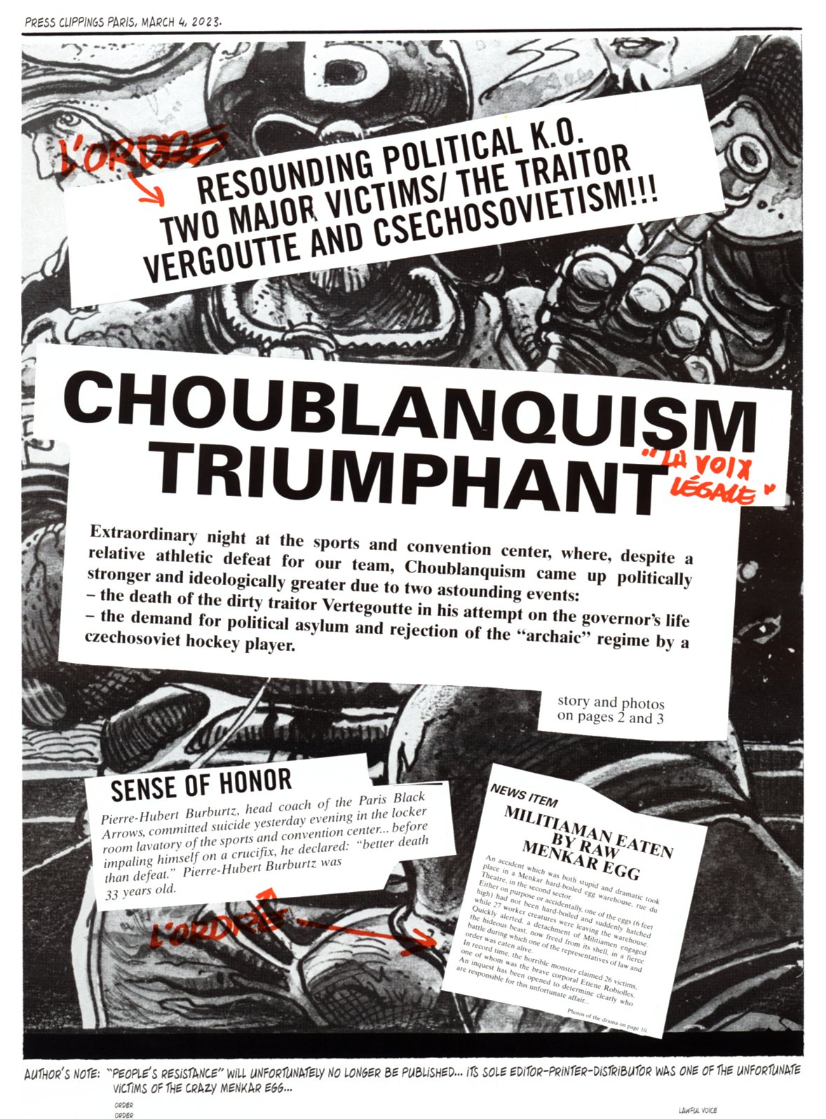 Read online The Nikopol Trilogy comic - Issue # TPB