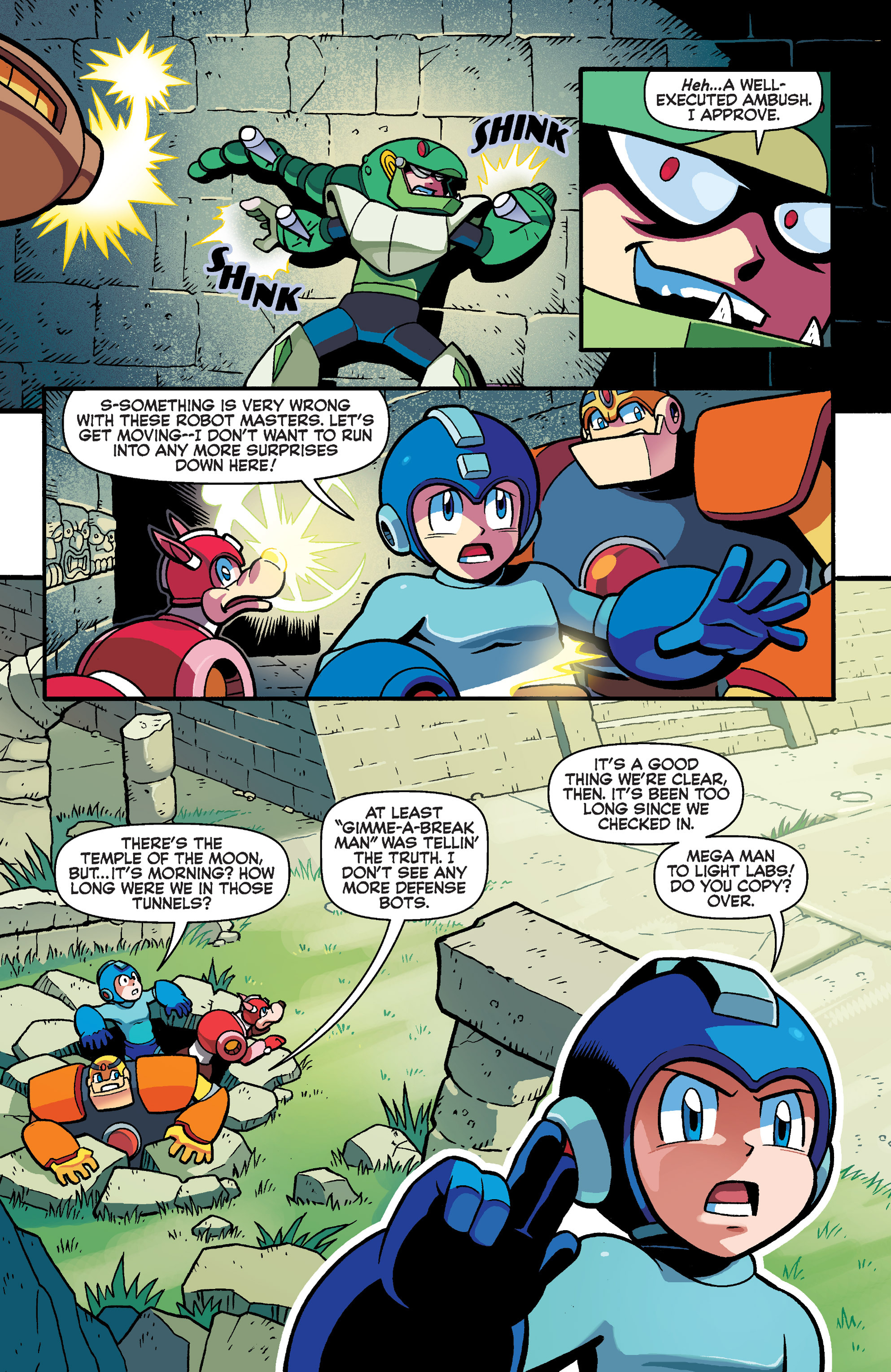 Read online Mega Man comic - Issue # _TPB 7