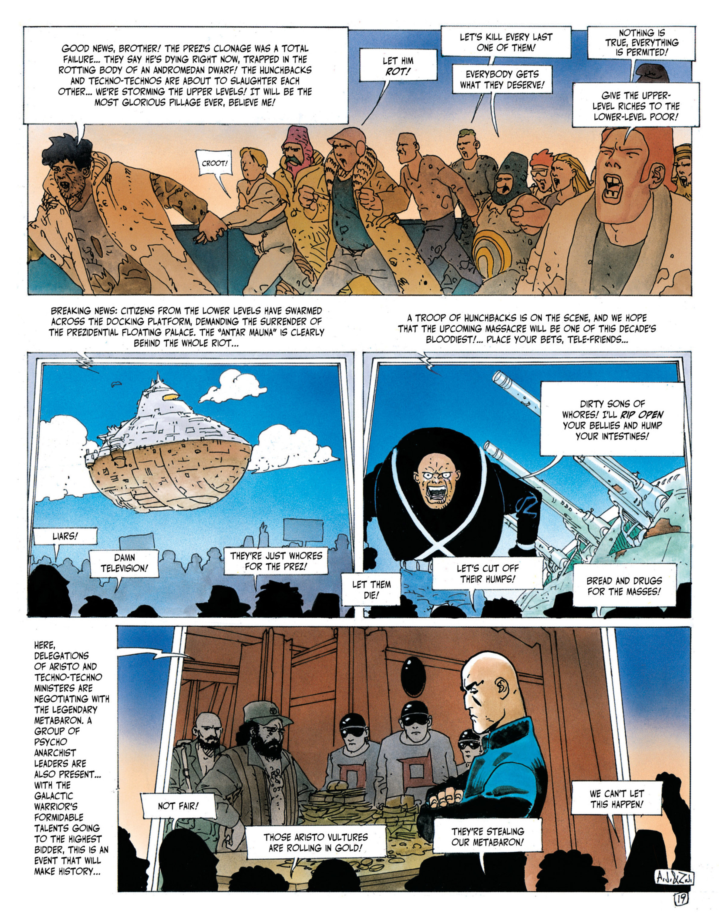 Read online Before the Incal comic - Issue #1