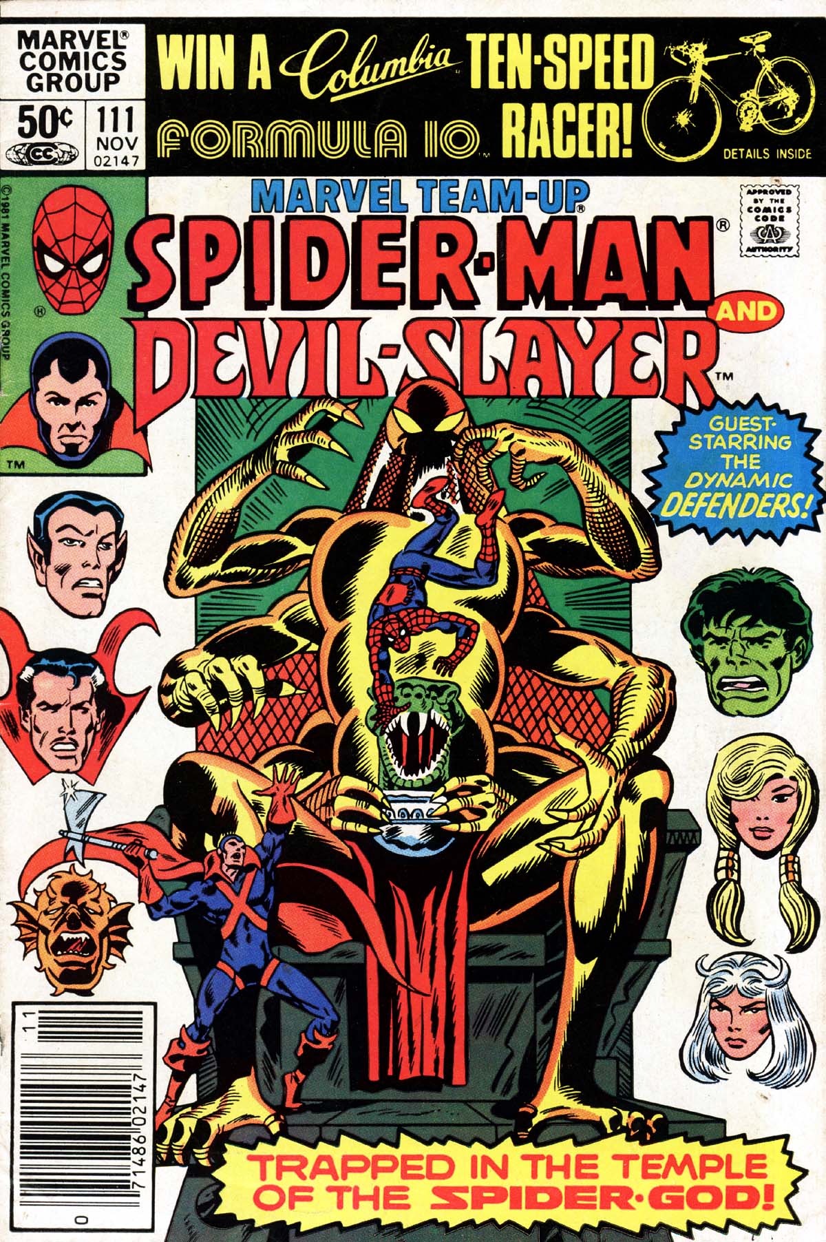 Read online Marvel Team-Up (1972) comic - Issue #111