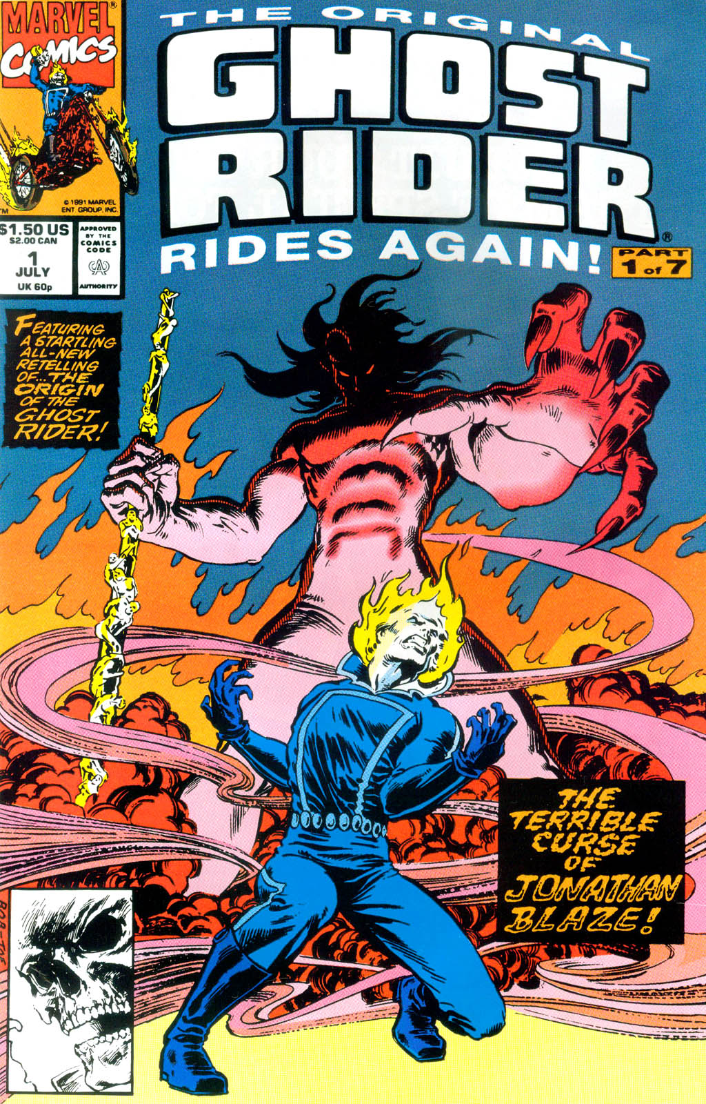 Read online The Original Ghost Rider Rides Again comic - Issue #1