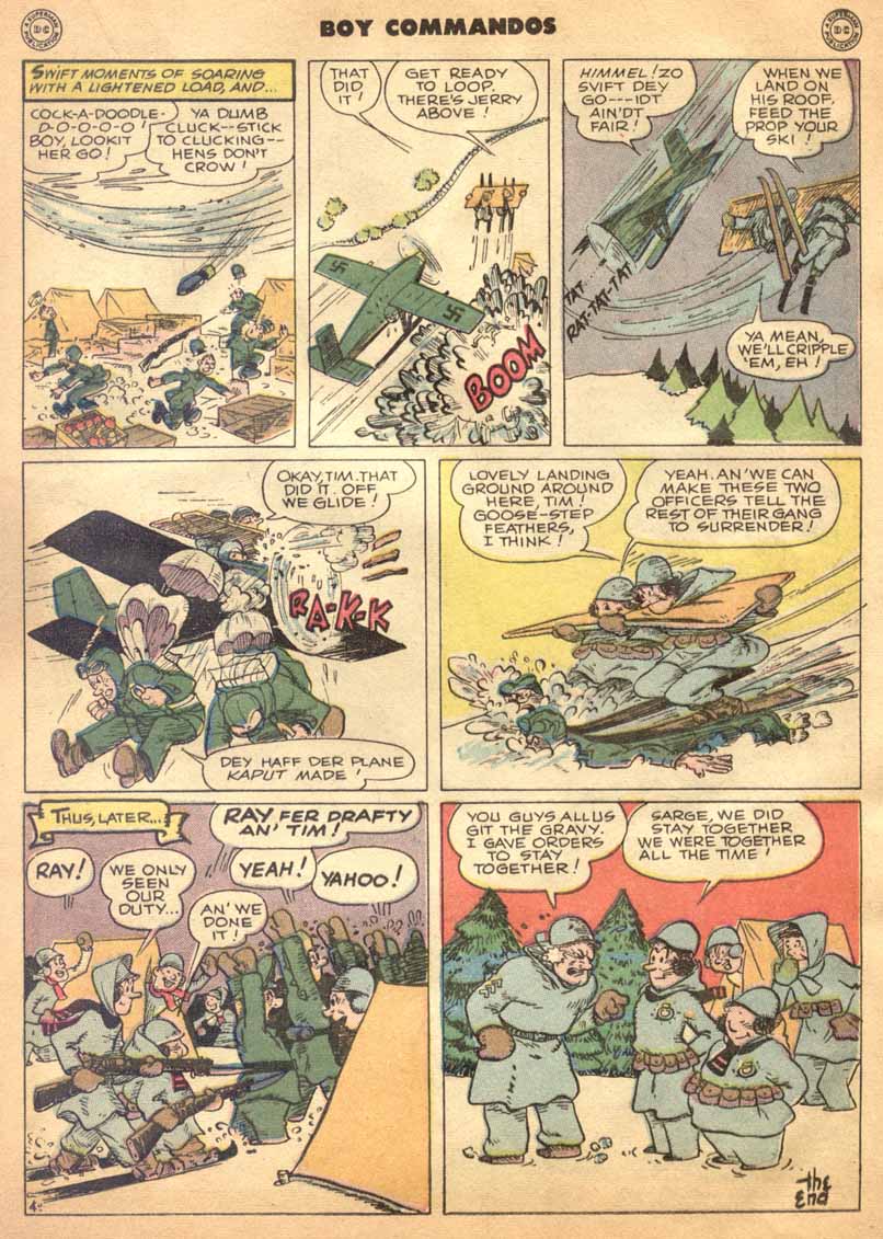 Read online Boy Commandos comic - Issue #7