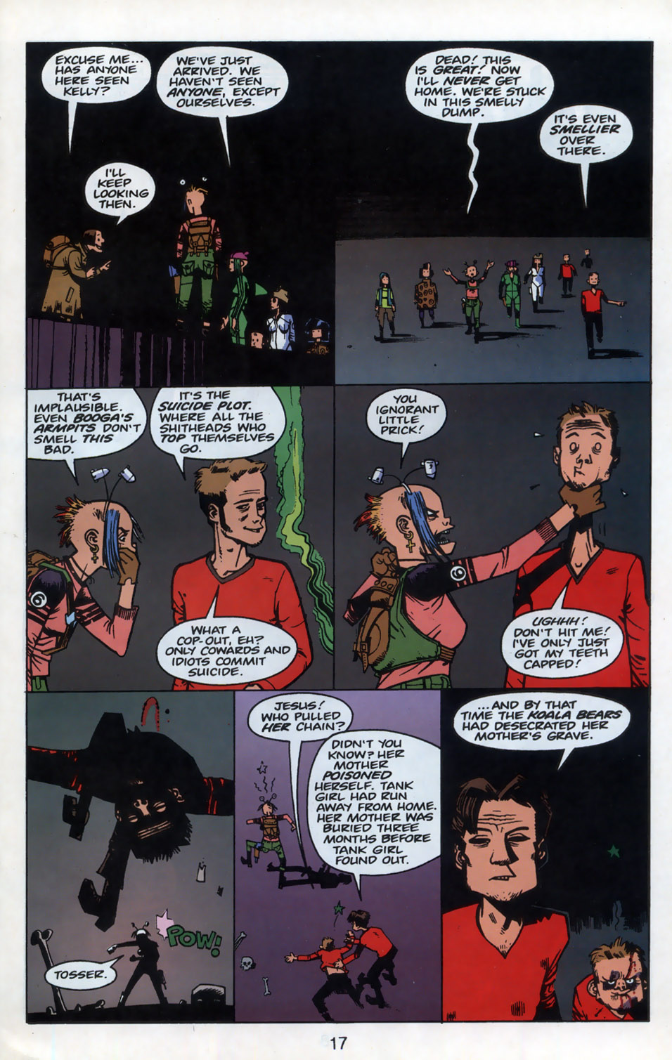 Read online Tank Girl: The Odyssey comic - Issue #1