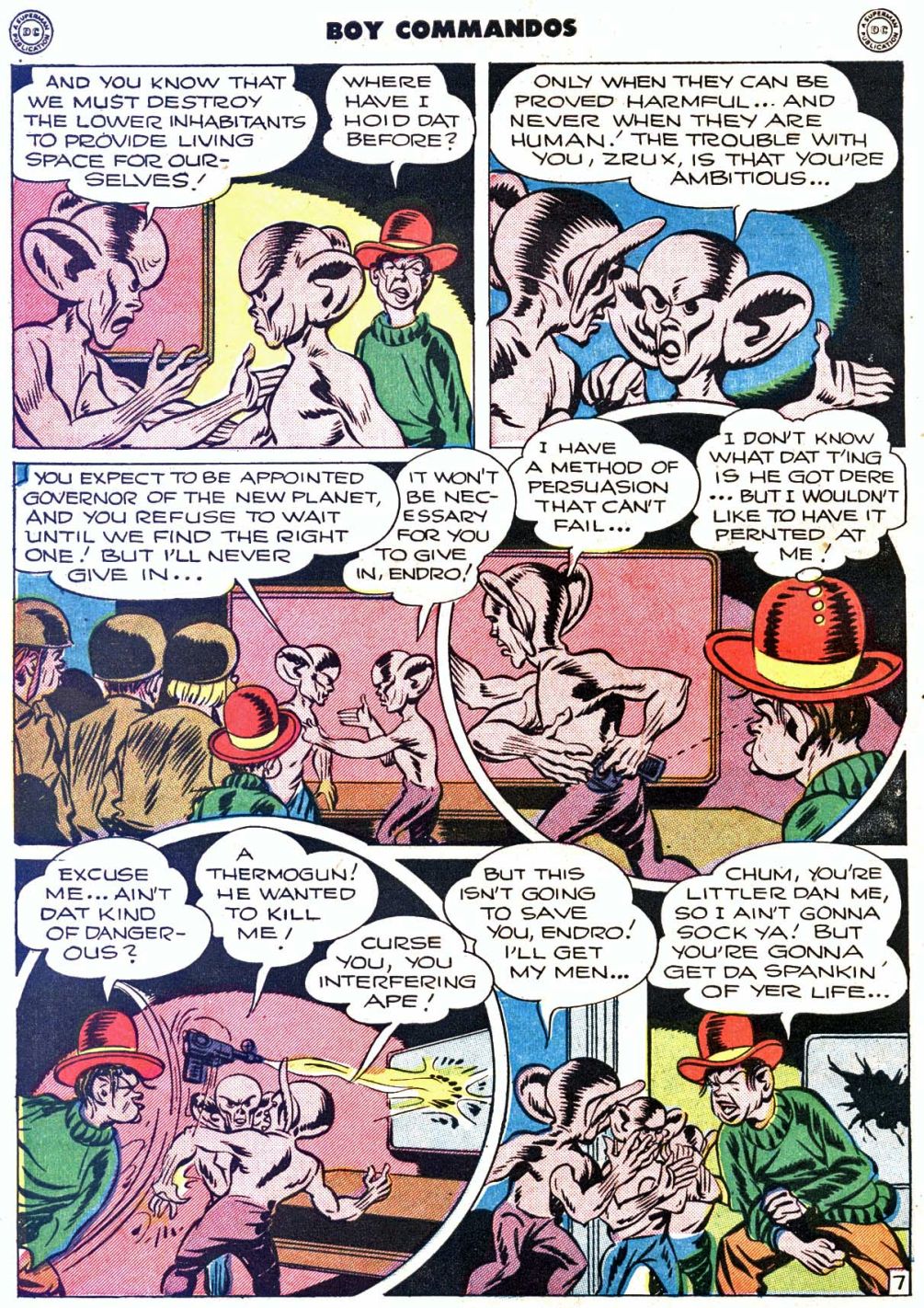 Read online Boy Commandos comic - Issue #12