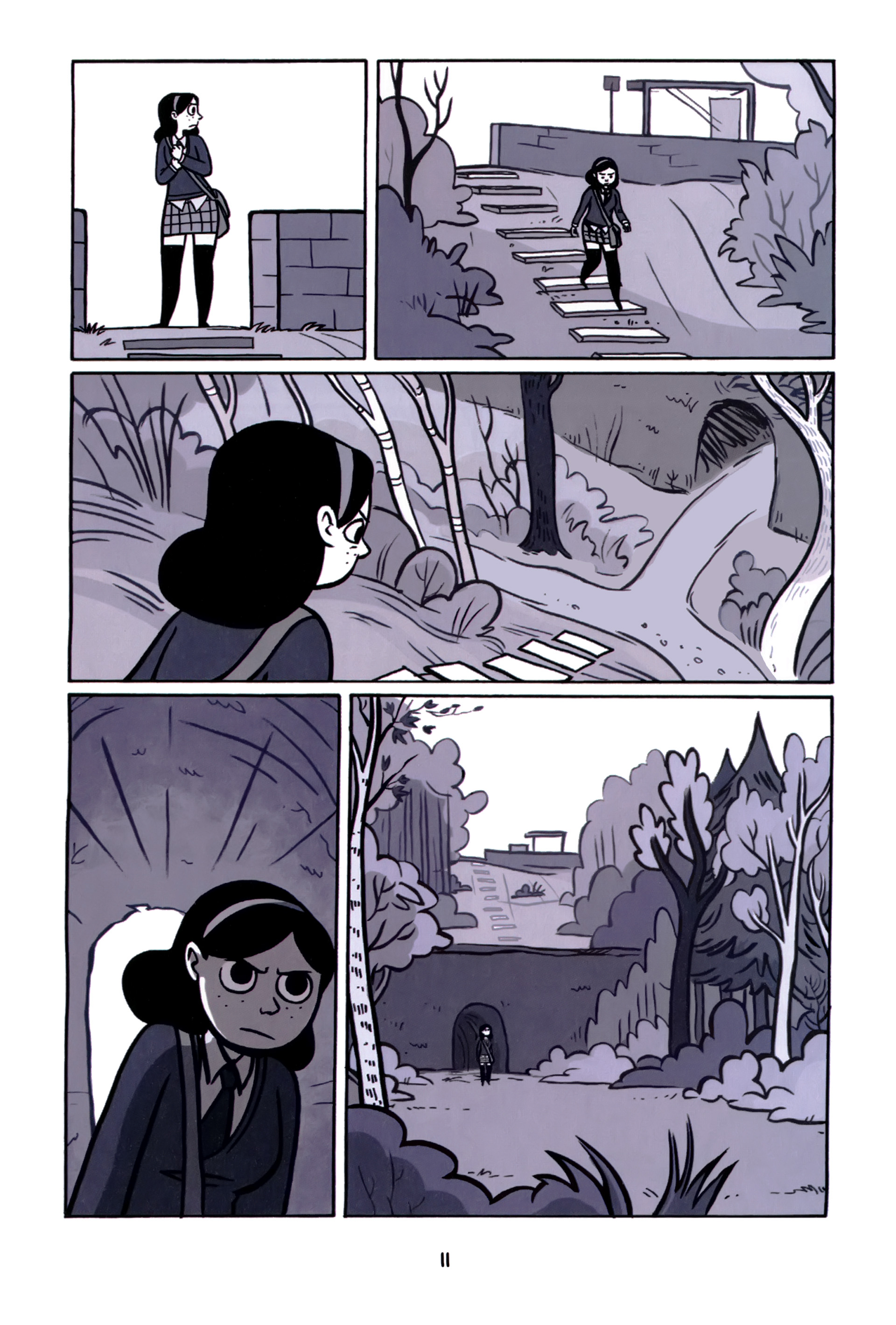 Read online Anya's Ghost comic - Issue #1