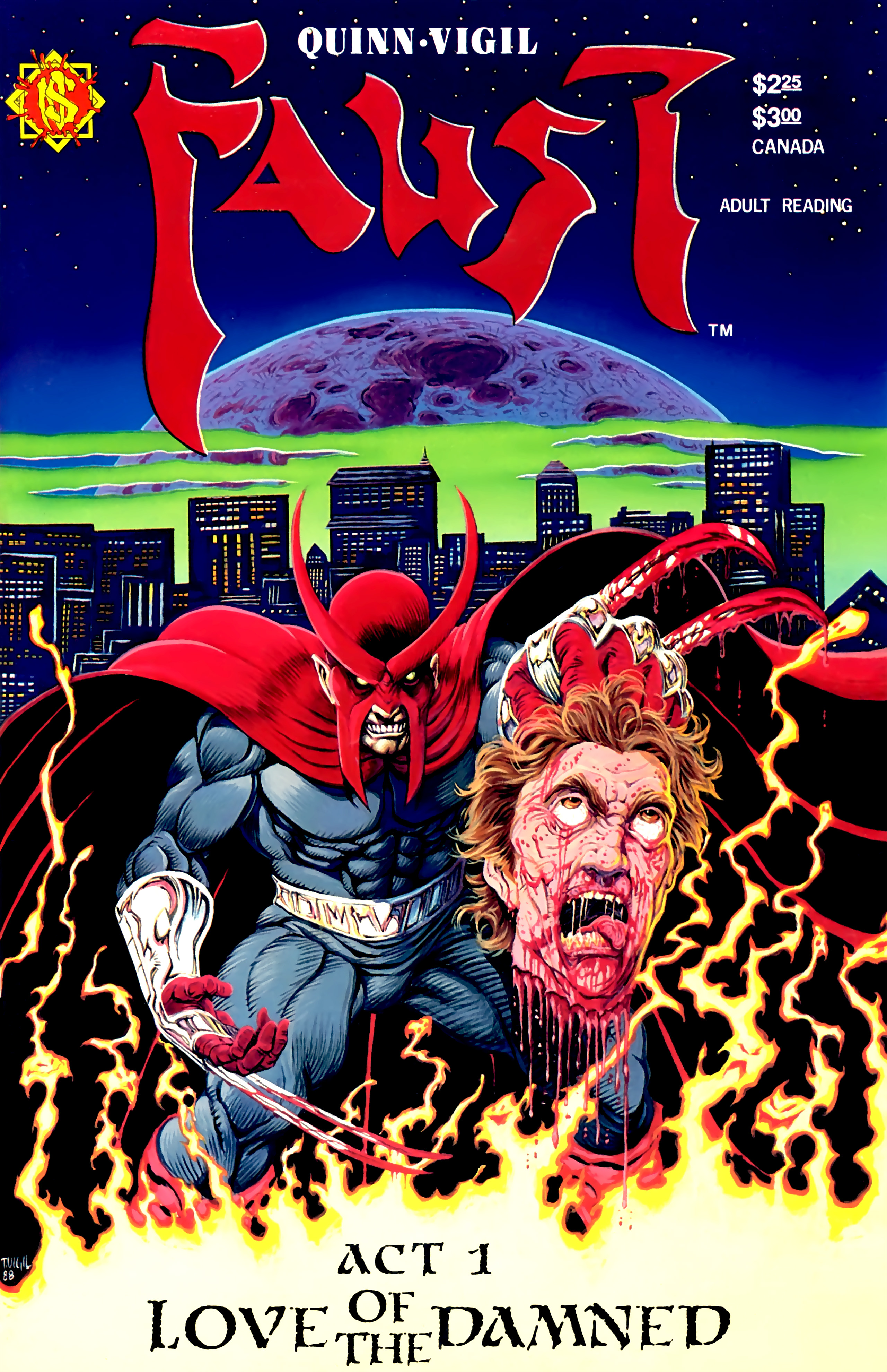 Read online Faust comic - Issue #1