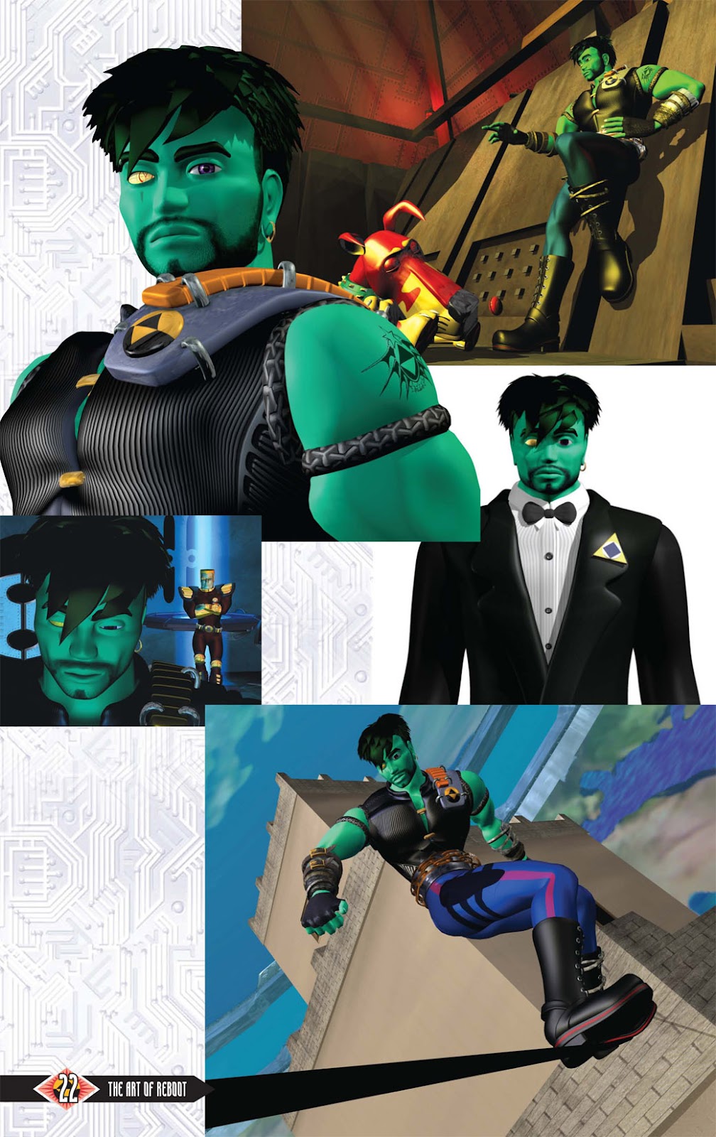 Read online The Art of Reboot comic - Issue # TPB