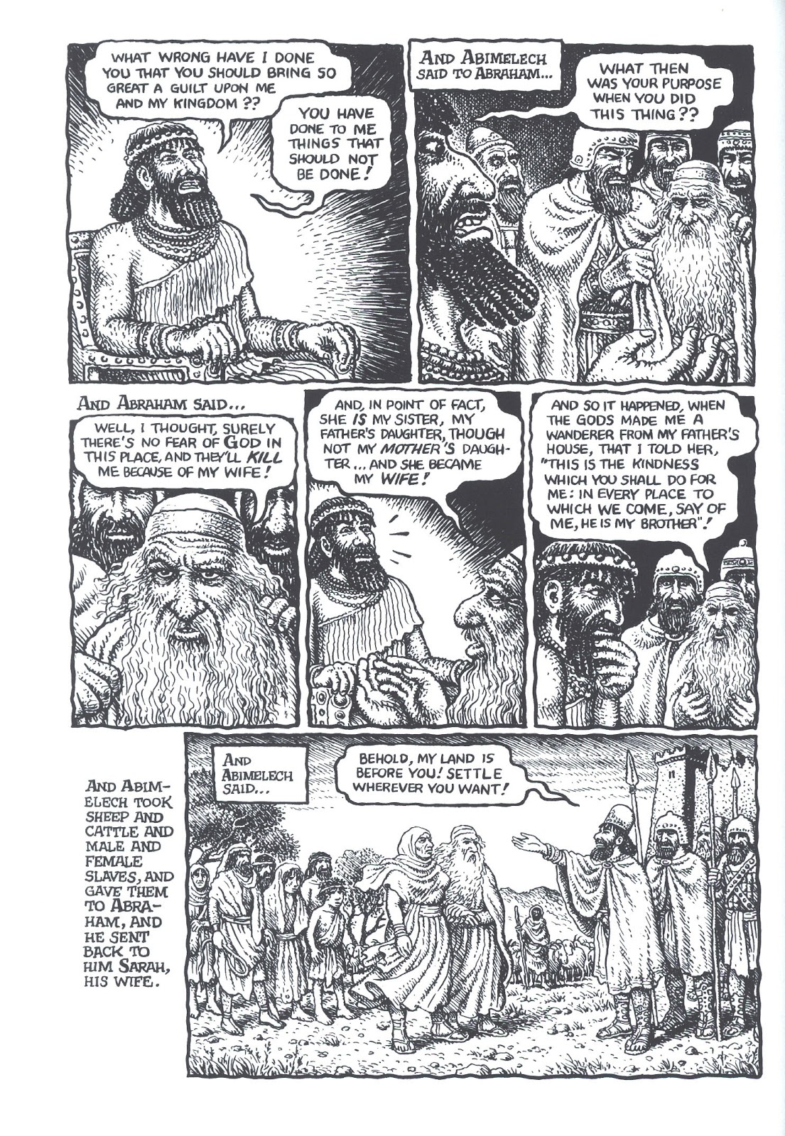 Read online The Book of Genesis Illustrated comic - Issue # TPB (Part 1)