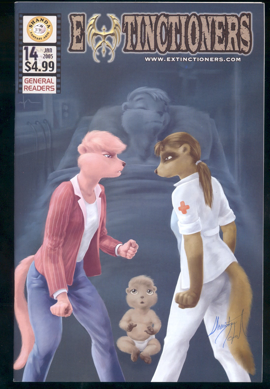 Read online Extinctioners comic - Issue #14