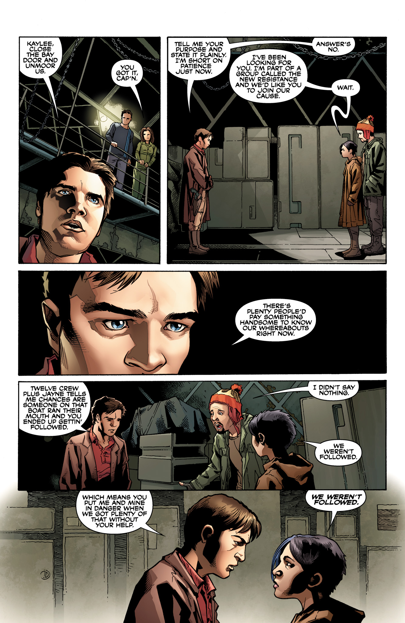 Read online Serenity: Firefly Class 03-K64 Leaves on the Wind comic - Issue #2