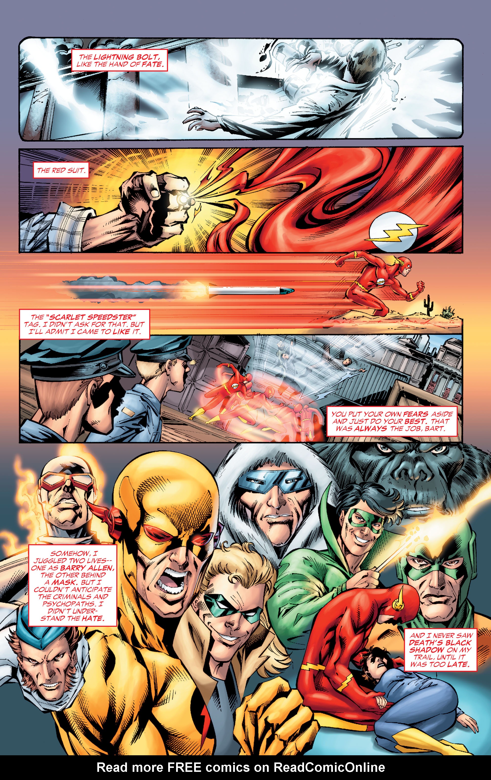 Read online Flash: The Fastest Man Alive comic - Issue #1