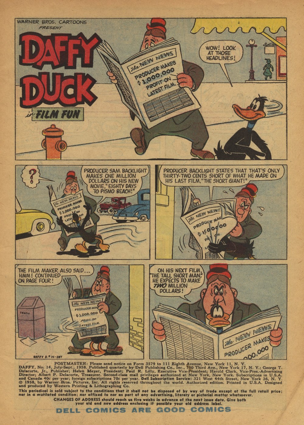 Read online Daffy comic - Issue #14