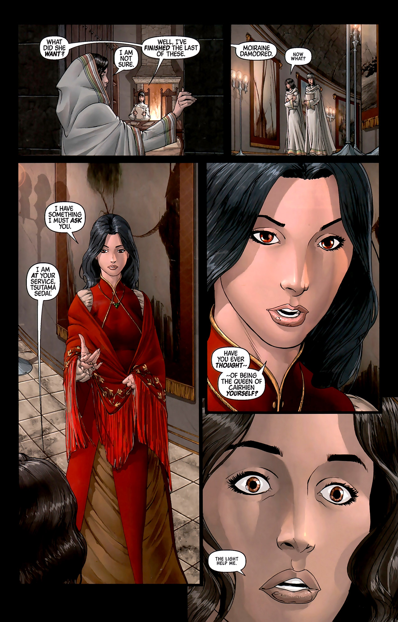 Read online Robert Jordan's The Wheel of Time: New Spring comic - Issue #3