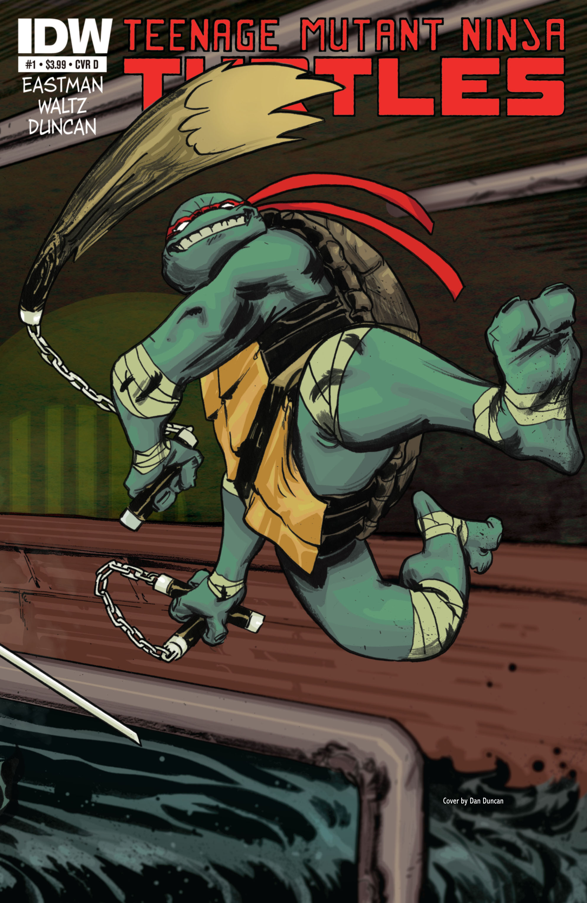 Read online Teenage Mutant Ninja Turtles (2011) comic - Issue #1