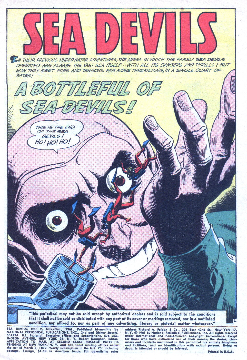 Read online Sea Devils comic - Issue #2