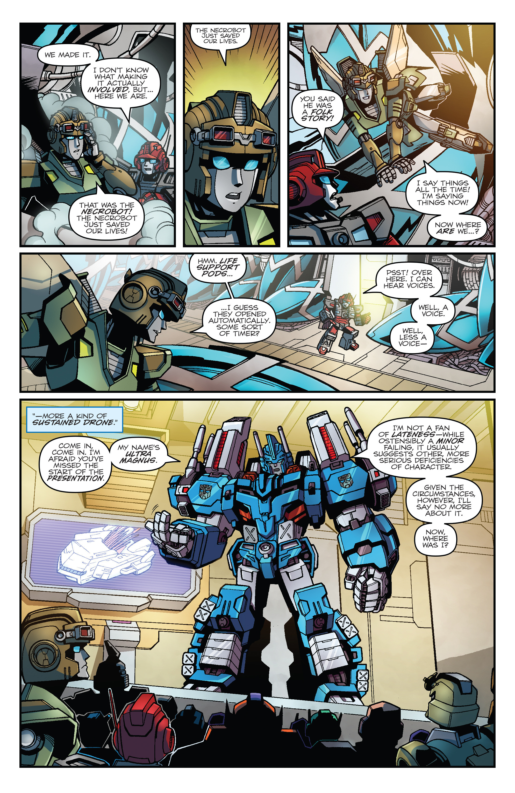 Read online The Transformers: Lost Light comic - Issue #1